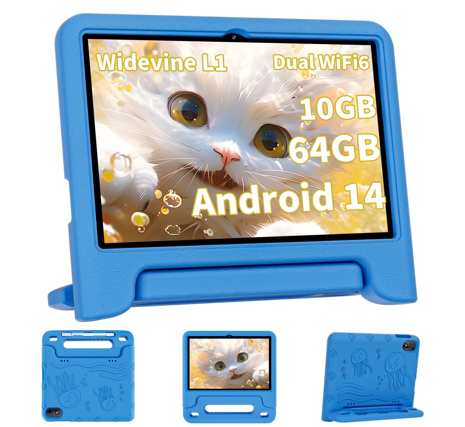 2025 Kids Tablet, Octa-core, Android 14 Tablet for Kids with Case ...