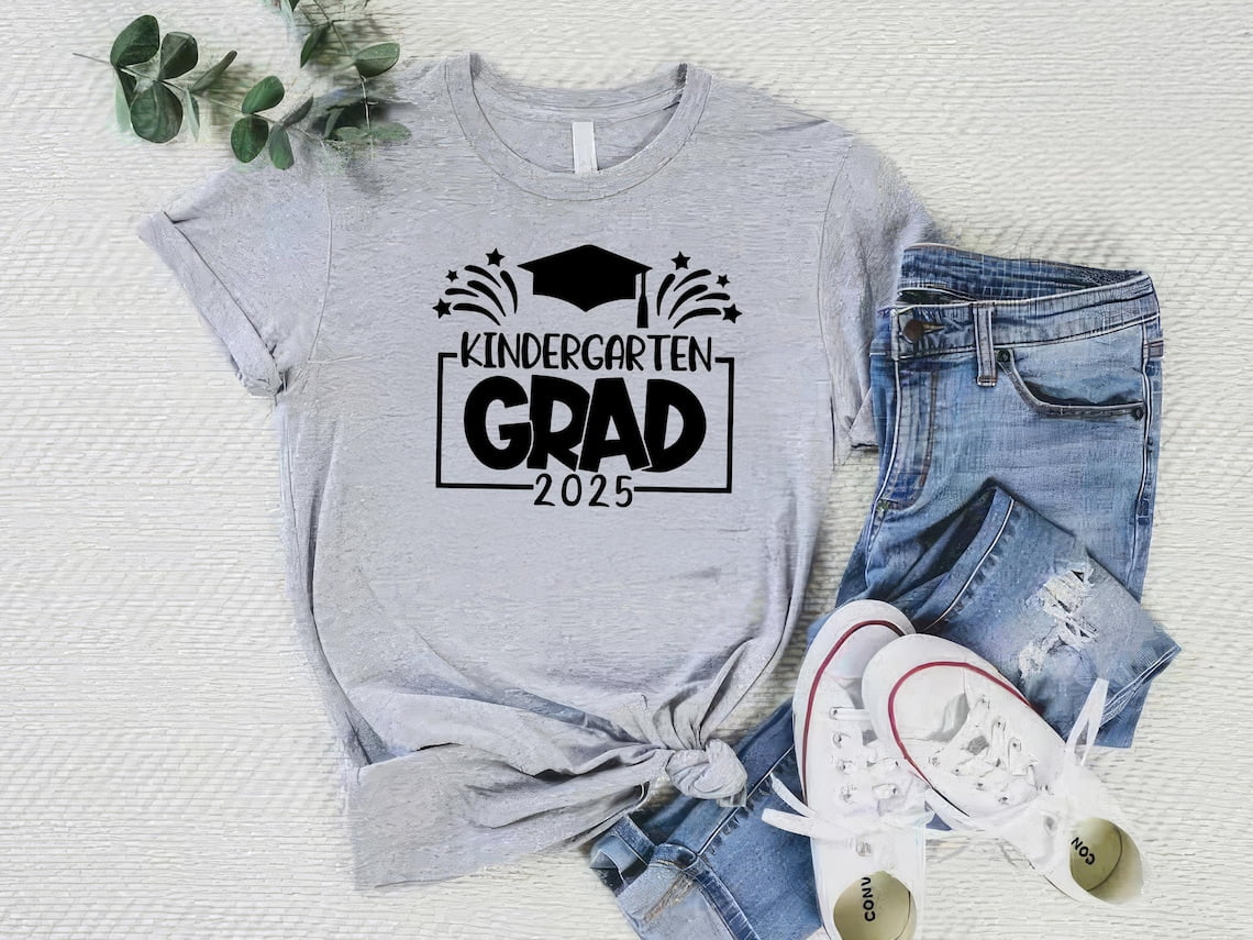 2025 Kindergarten Grad Shirt,Kindergarten Graduation Shirt,Pre-K ...