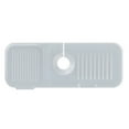 2025 Kitchen Guard Silicone Draining Pad Behind Faucet with Cleaning ...