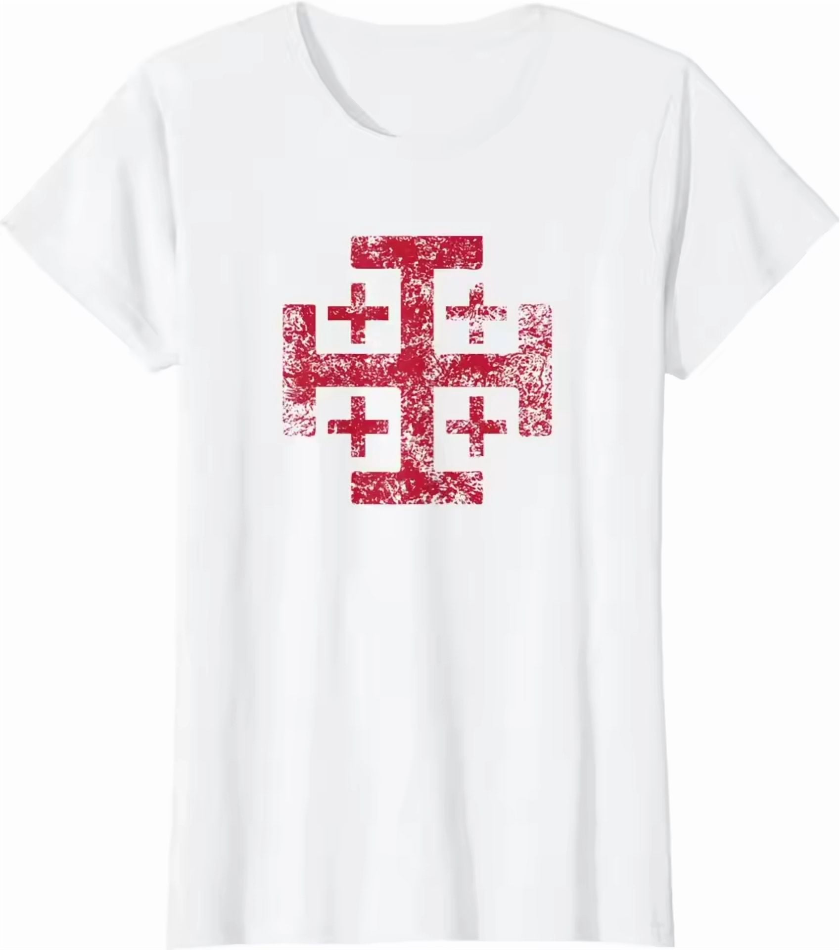 2025 Knight's Templar Jerusalem Cross Kingdom of Jerusalem Men T-Shirt ...