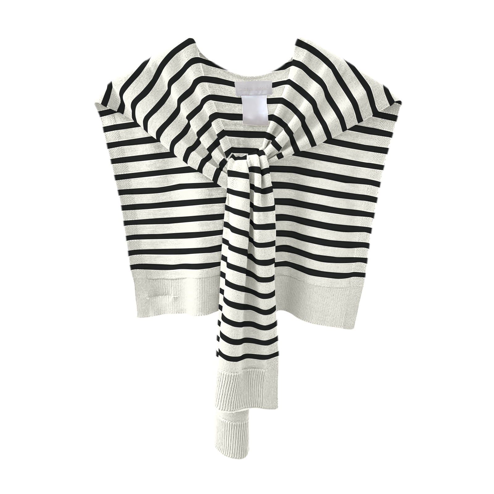 2025 Knitted Shawl Wraps for Women Chic Sweater Cardigan Scarf Knotted ...