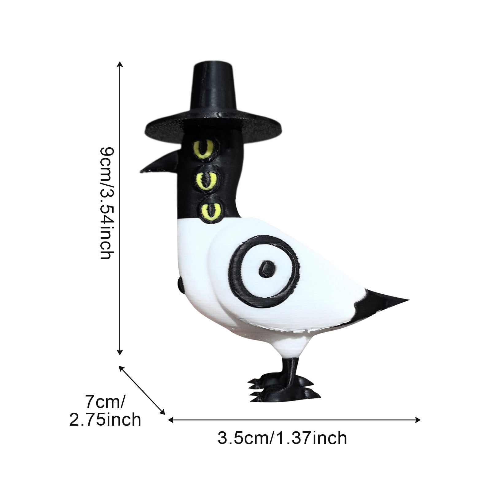 2025 Kpop Demon Hunters Bird Original Mini Figure/limited Edition 3.54 ...