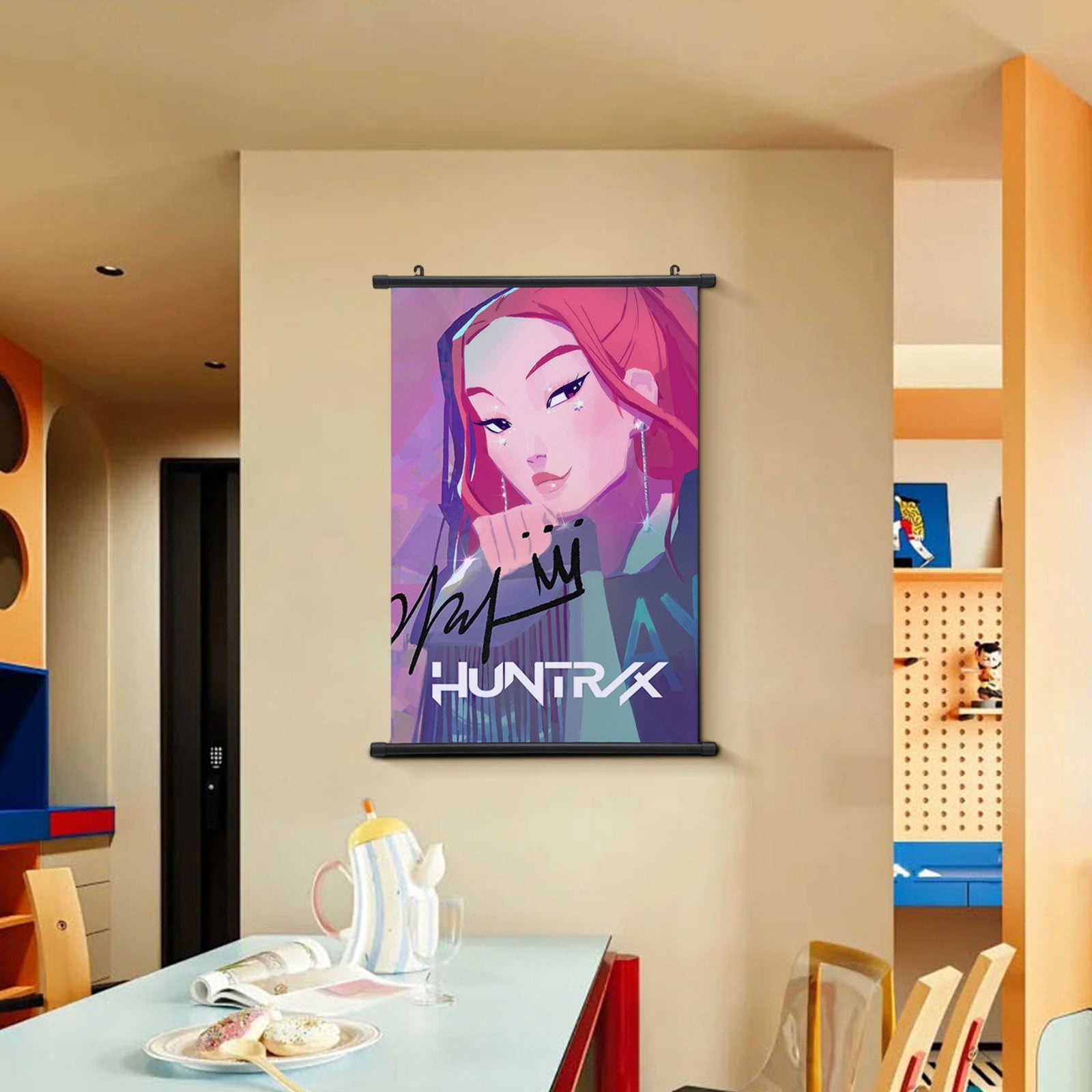 2025 Kpop!Kpop Demon Hunters Group Hanging Painting - Film Television ...