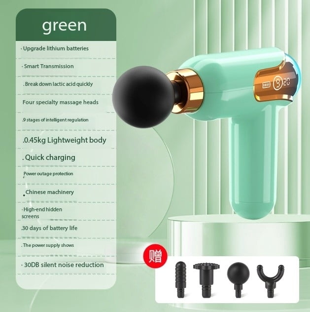 2025 LCD intelligent frequency control MINI massage gun, mini and ...