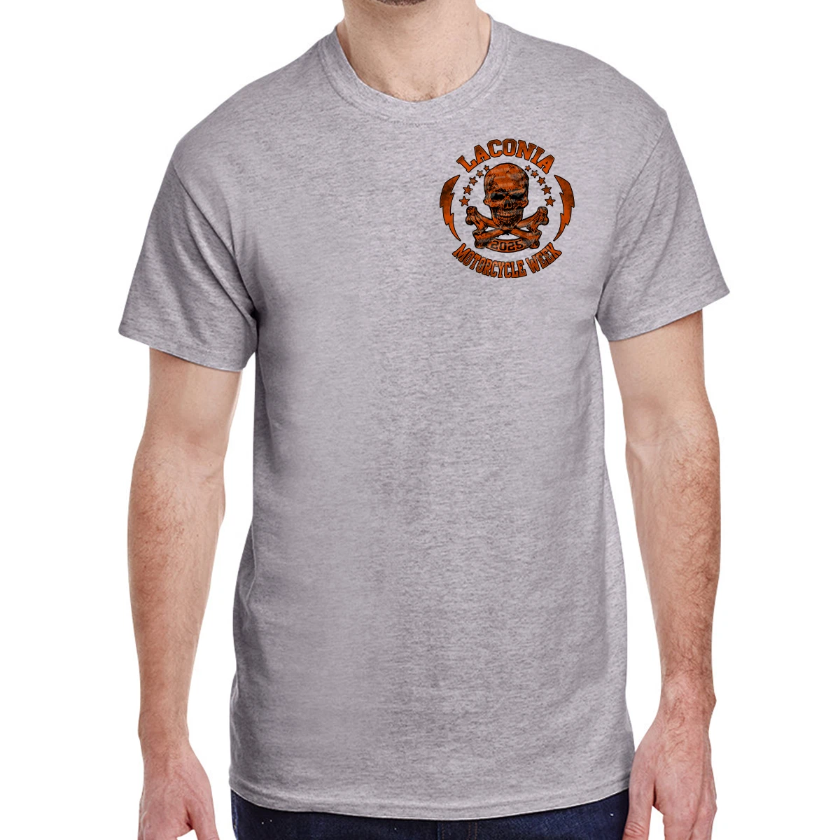 2025 Laconia Motorcycle Week Born to Ride T-Shirt No Harley - Walmart.com