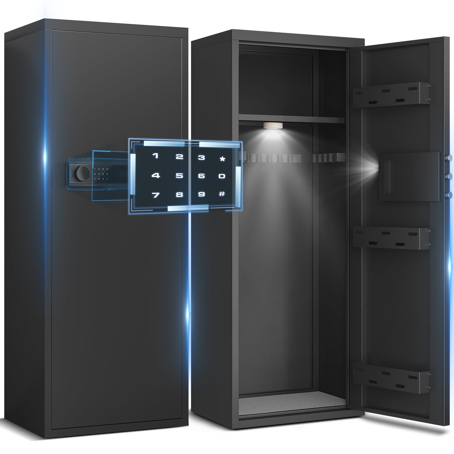 2025 Large Gun Safe, 7-8 Gun Safe for Shotgun,Digital safe with ...