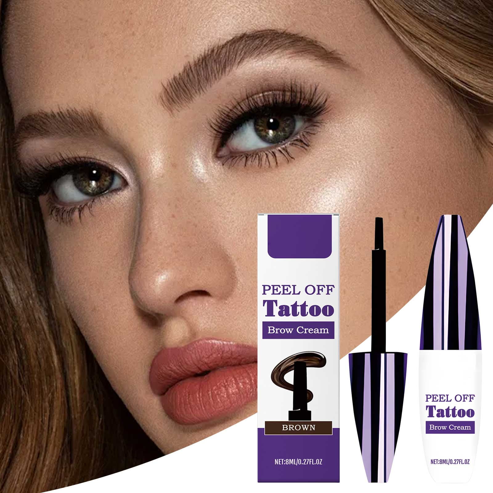 2025 Latest Eyebrow Colour Eyebrow Peel Off Brow Gel Tint Long Lasting ...