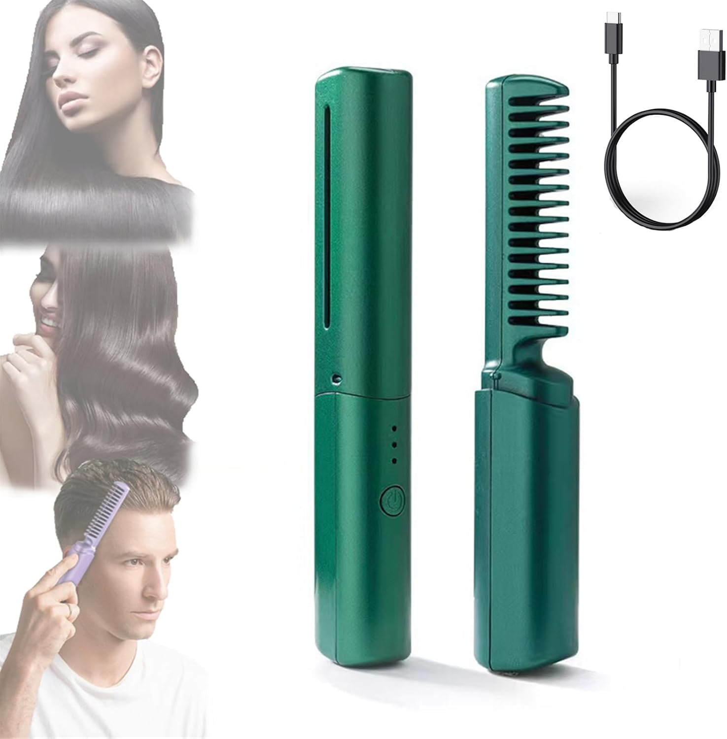 2025 Latest Hairdressing Comb, Latest Hairdressing Comb, 3 Temperature ...
