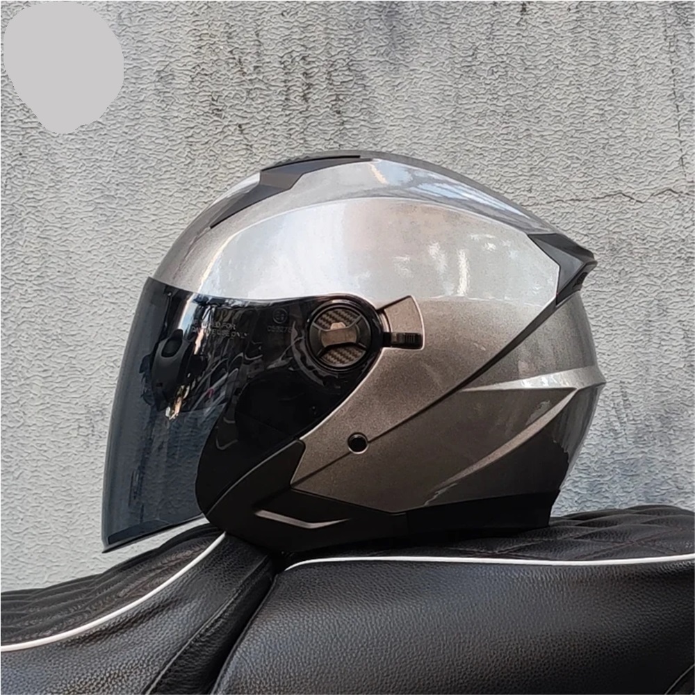 2025 Latest High Quality Motorcycle Helmet Half Covering Dual Lens ...