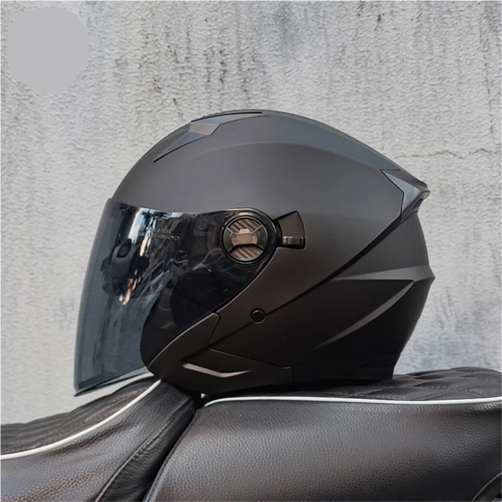 2025 Latest High Quality Motorcycle Helmet Half Covering Dual Lens ...