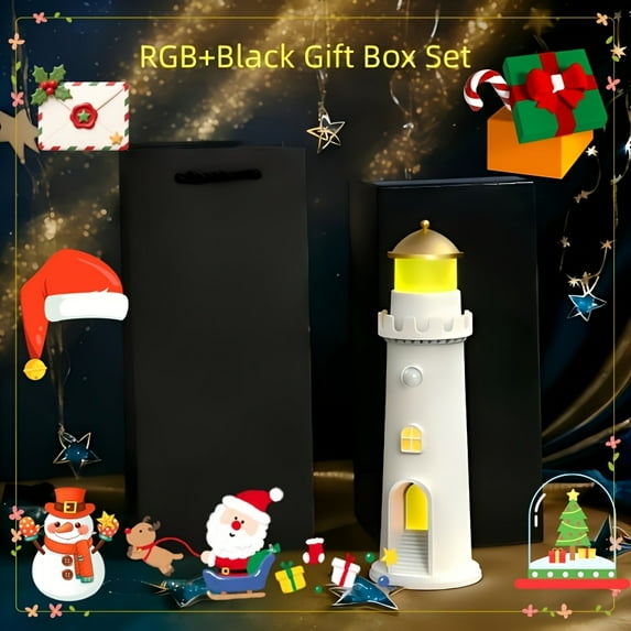 2025 Latest Moonlight Lighthouse Projection Light | RGB Human Body ...