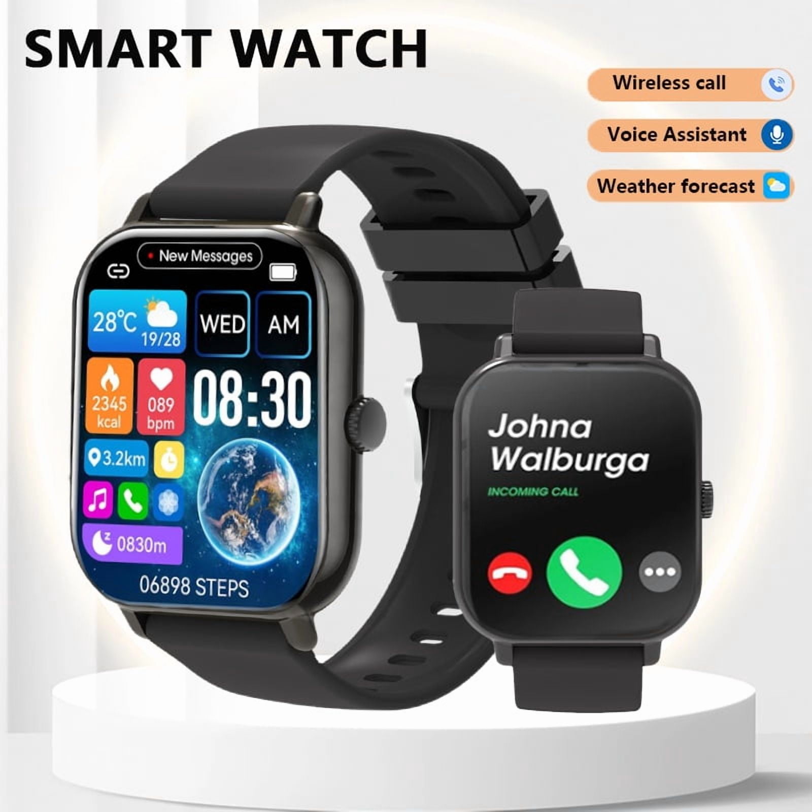 2025 Latest Popular Smart Watch, with Wireless Call/dial, Multi-sport ...