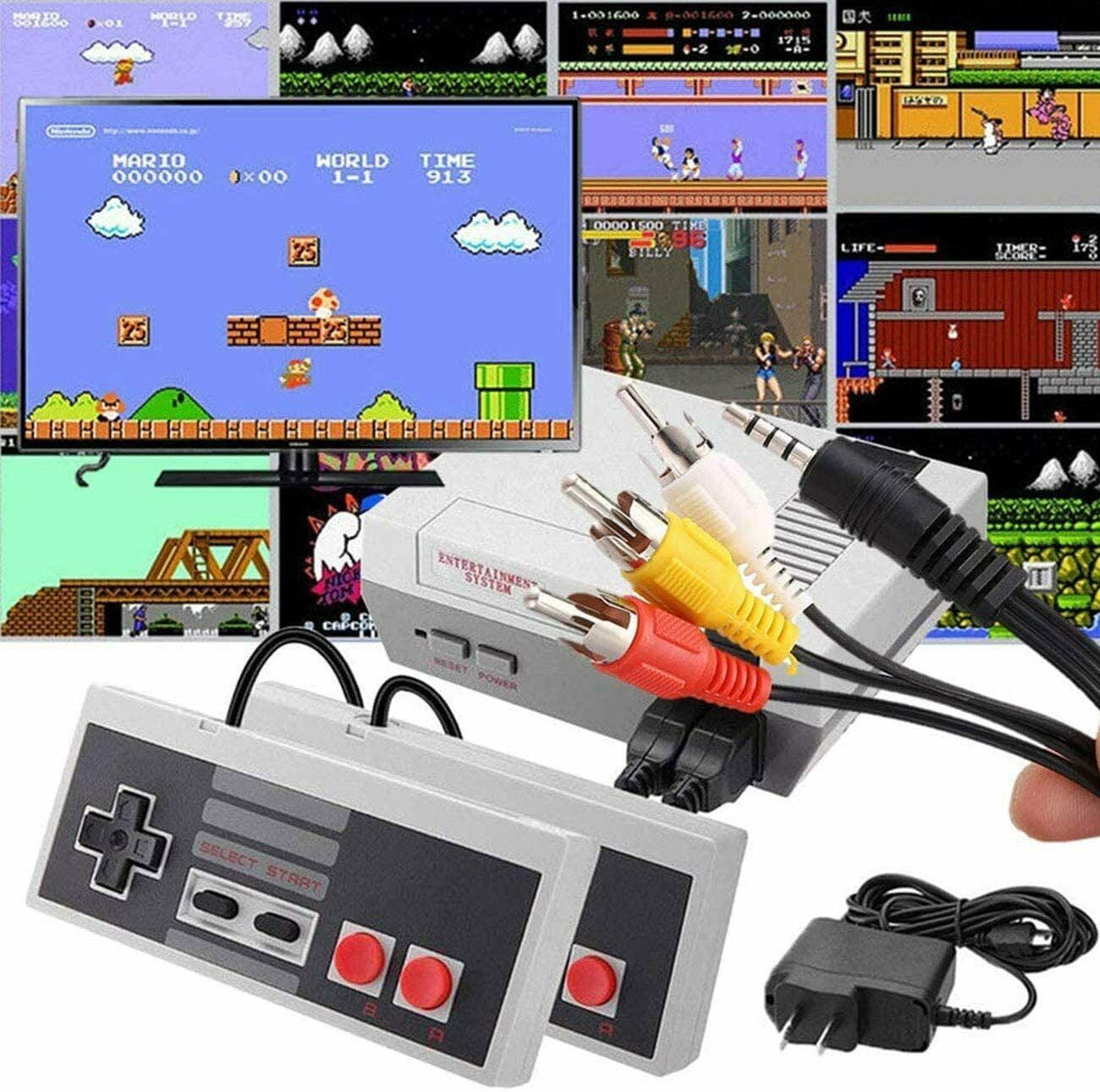 2025 Latest Retro Machines Built-in 620 Classic Plays, 8-Bit Video ...