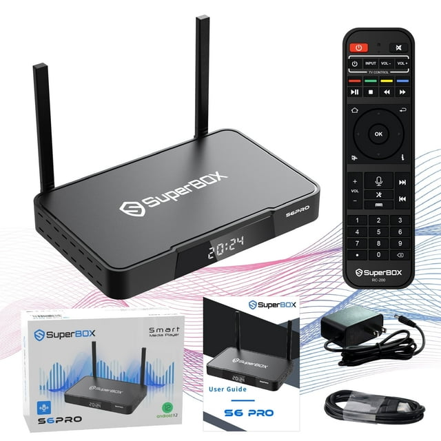 2025 Latest Superbox S6 Pro Fully Loaded,Superbox S6pro with Voice ...