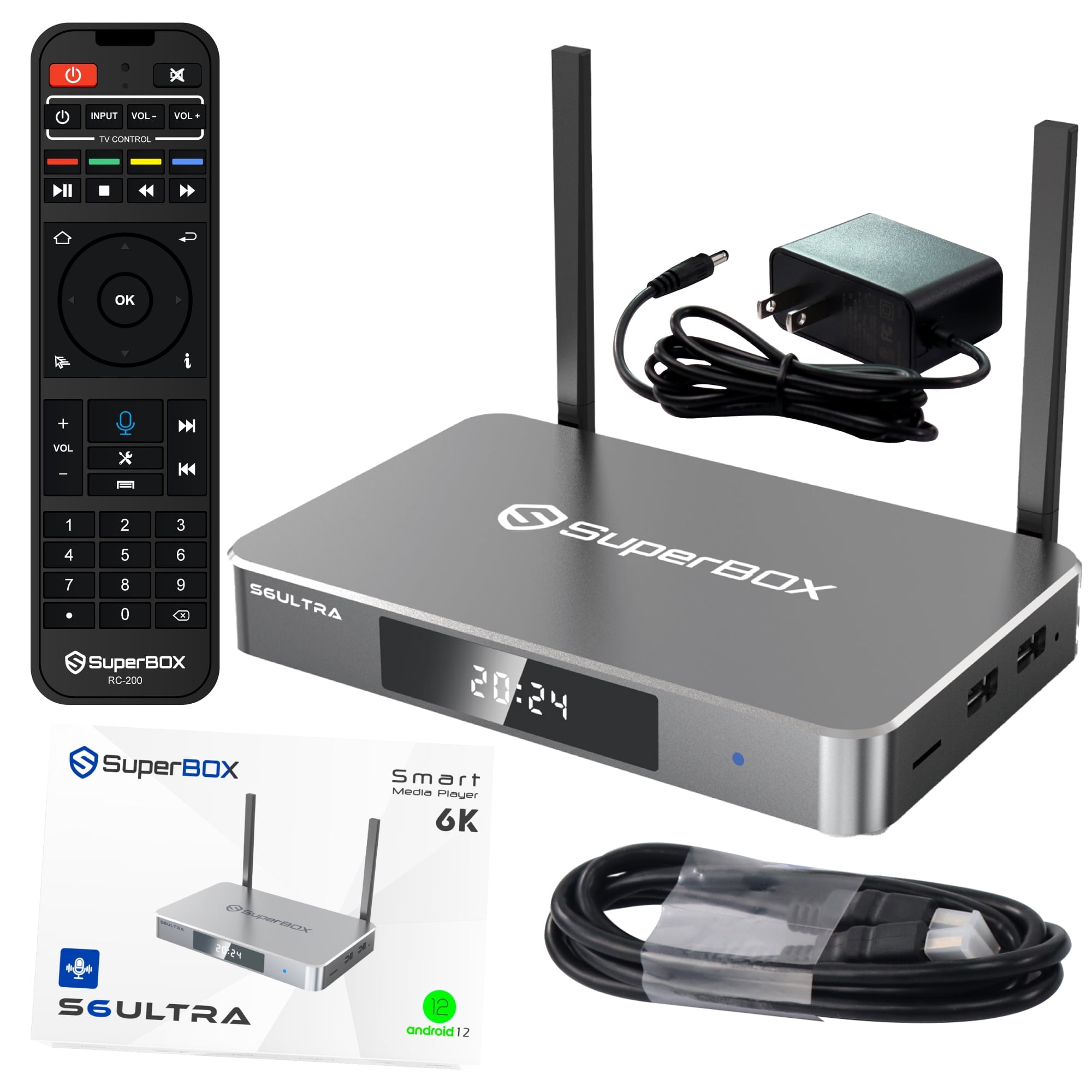 2025 Latest Superbox S6 Ultra Fully Loaded, 4G RAM+128G ROM, Smart ...