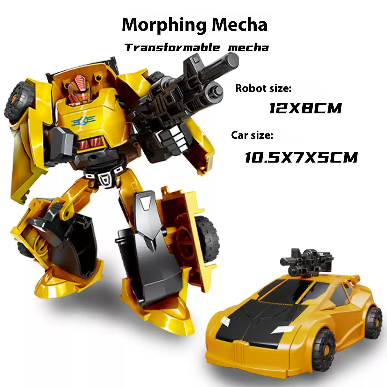 2025 Latest Transformed Toy Car Diamond Mech Handheld Robot Qingtian ...
