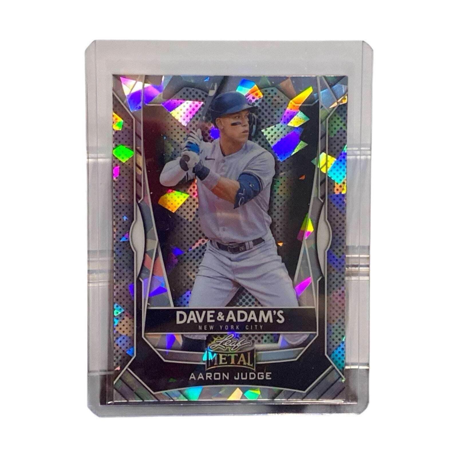 2025 Leaf Metal Aaron Judge Rainbow Prizm 38/55 Dave Adam’s NYC MB-11 ...