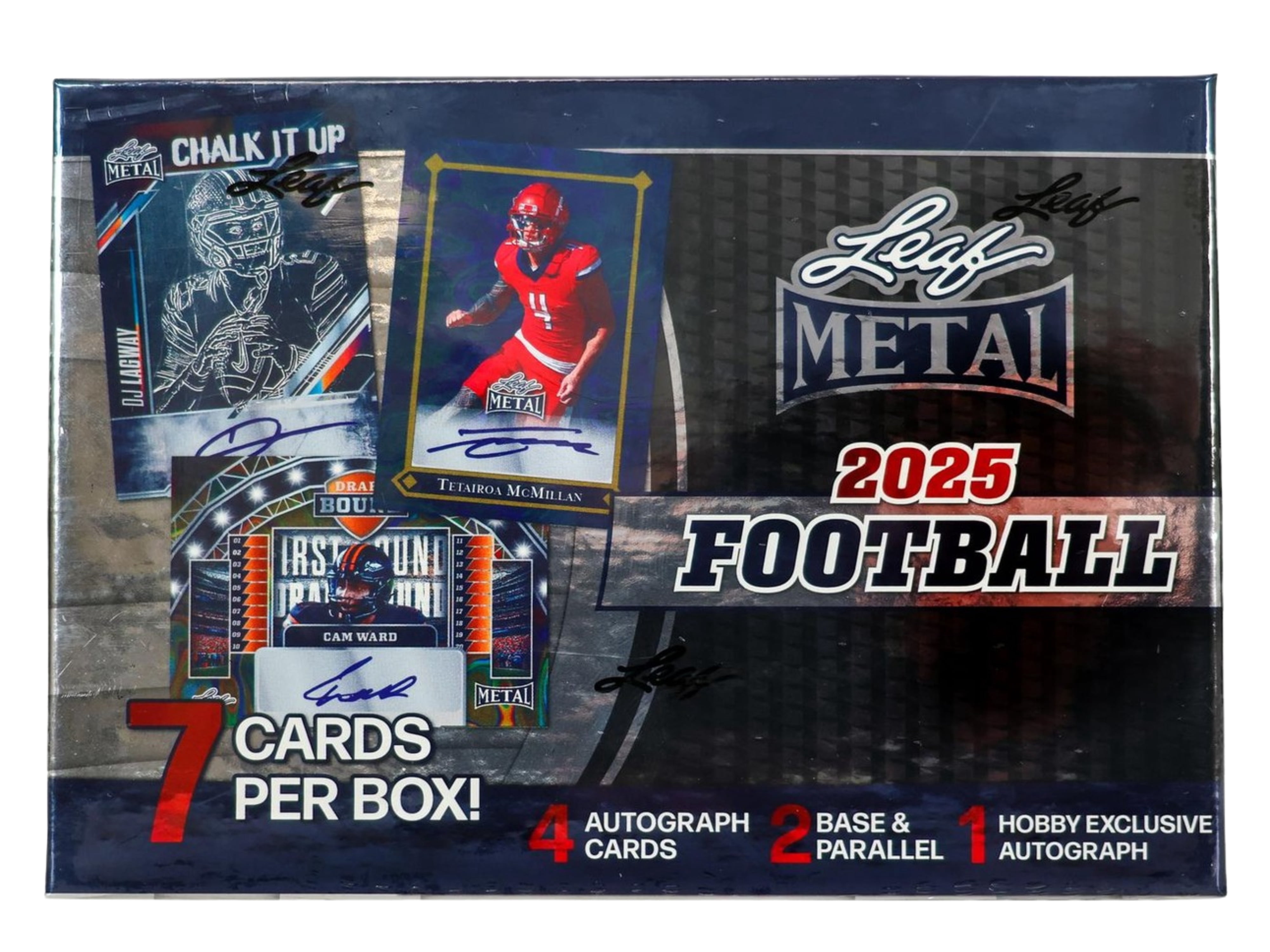 2025 Leaf Metal Football Hobby Box - Walmart.com