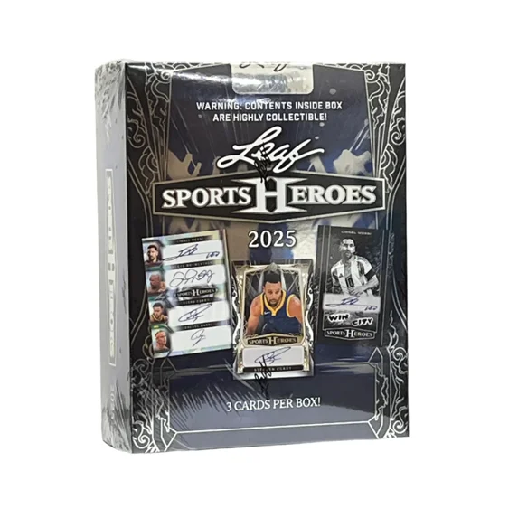 2025 Leaf Metal Sports Heroes Hobby Box - Walmart.com