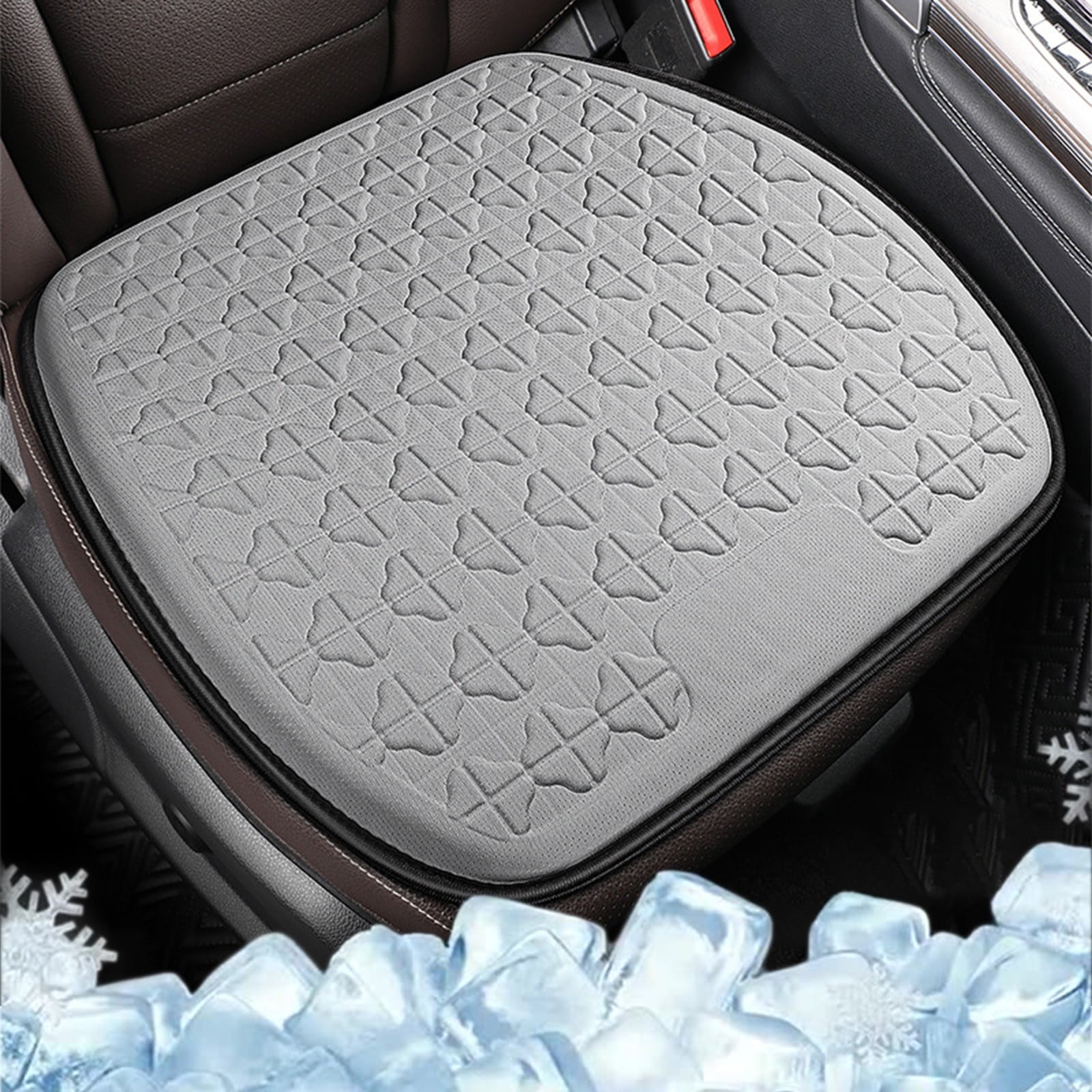 2025 Leather Car Seat Cushion All Season Universal Seat Cushion Fully ...