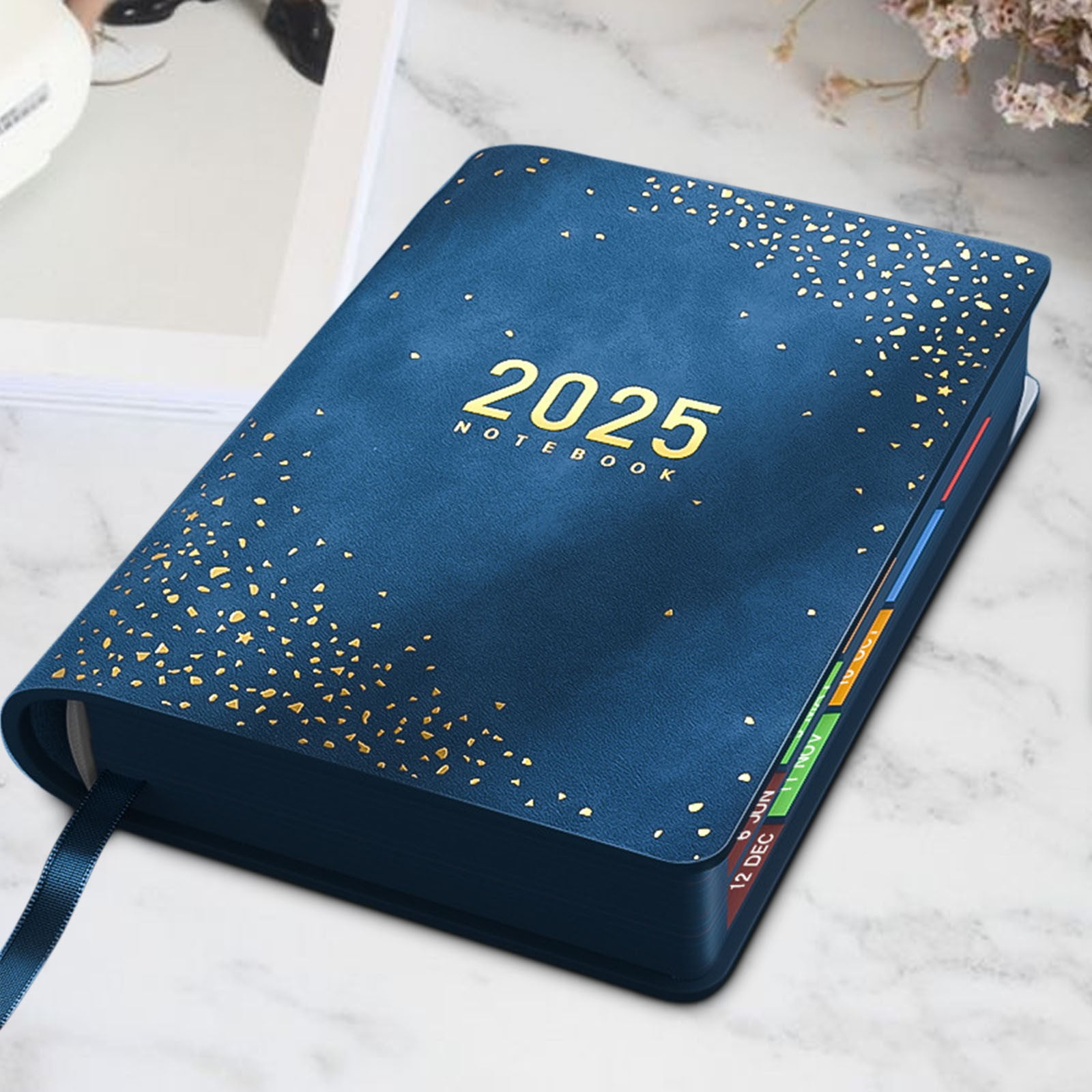 2025 Leather Planner Notebook-2025 Leather Planner Notebook, Luxurious ...
