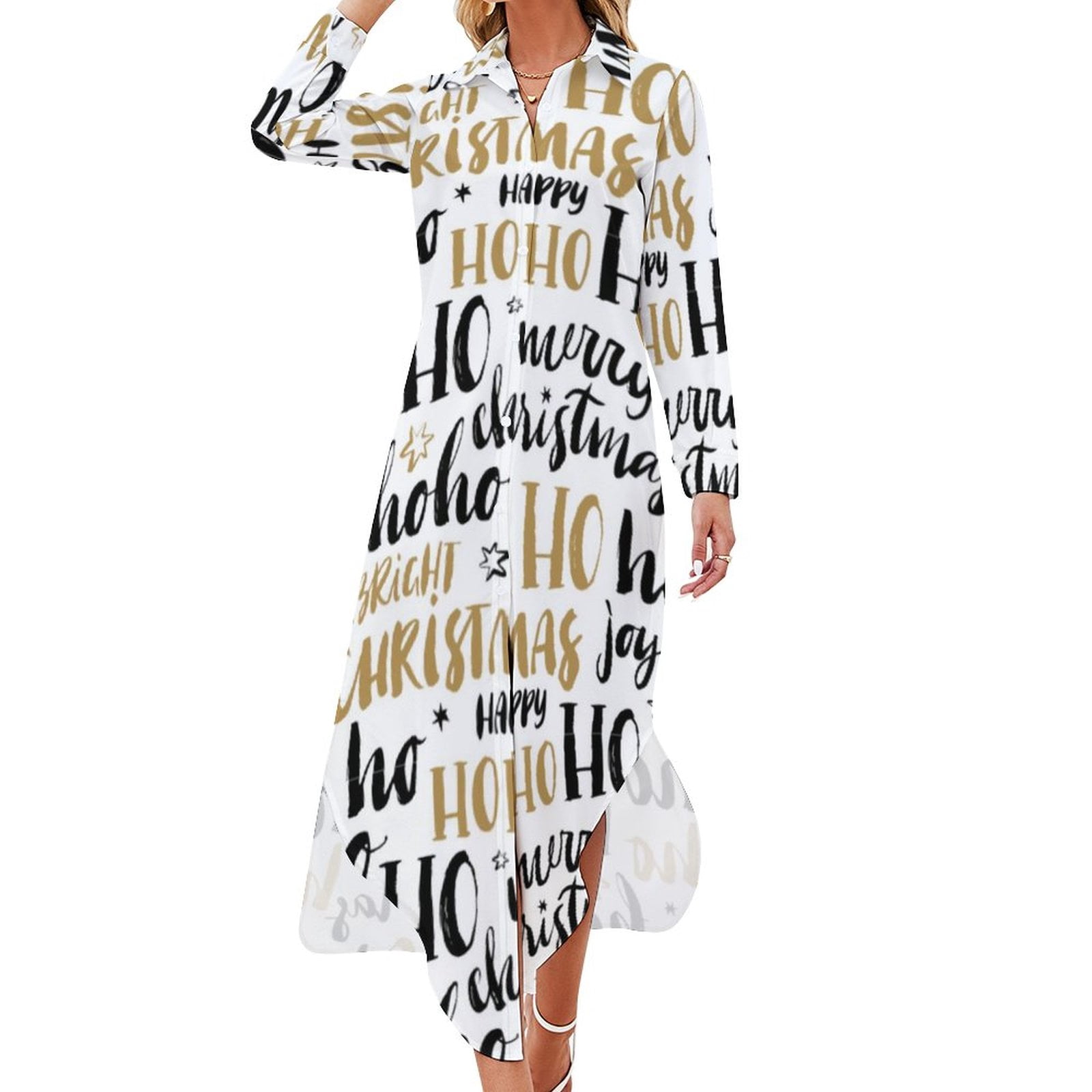 2025 Letters Word Art Casual Dress Motivational Words Aesthetic Dresses ...