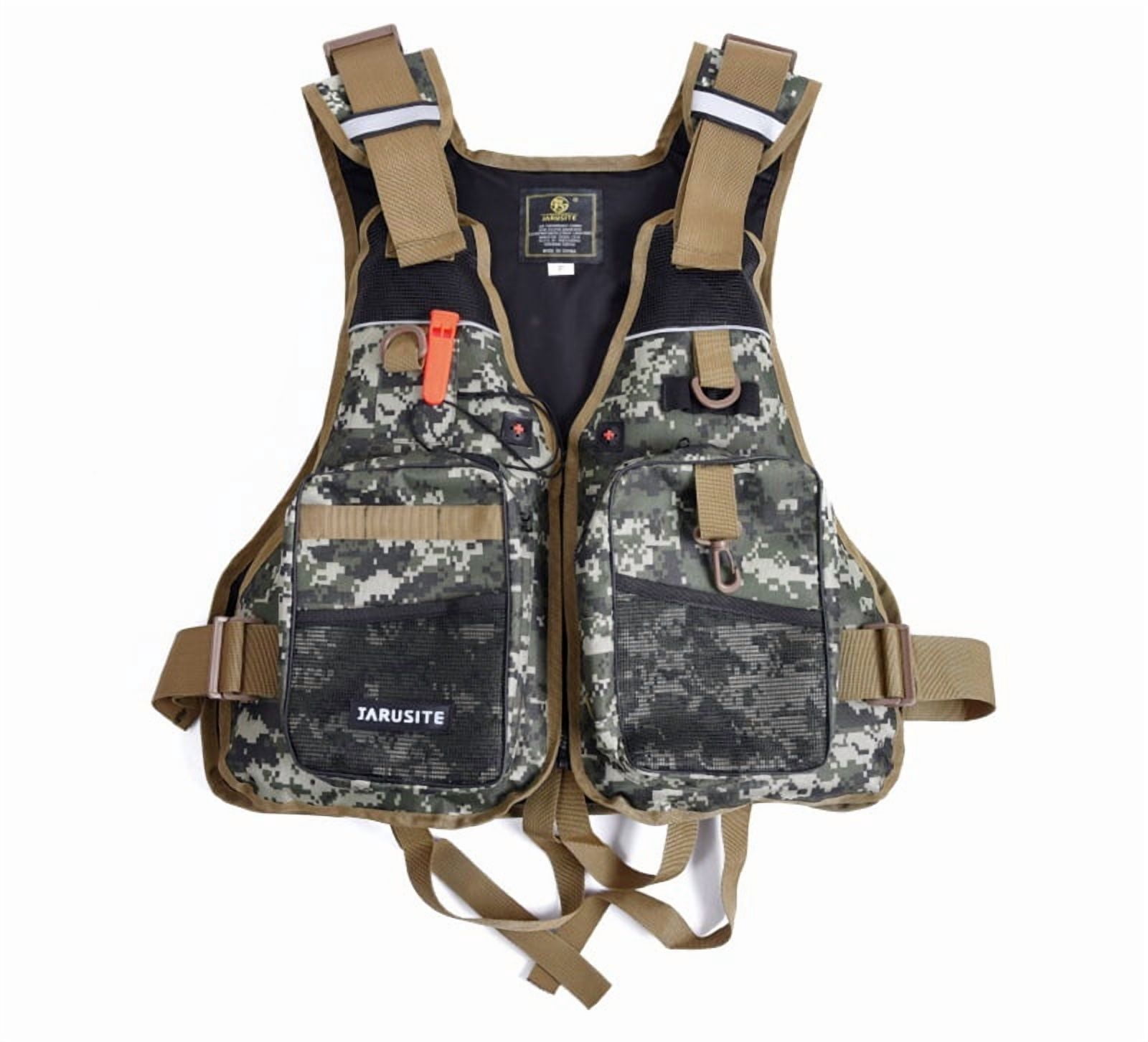 2025 Life jacket fishing suit rock fishing lure adult portable large ...