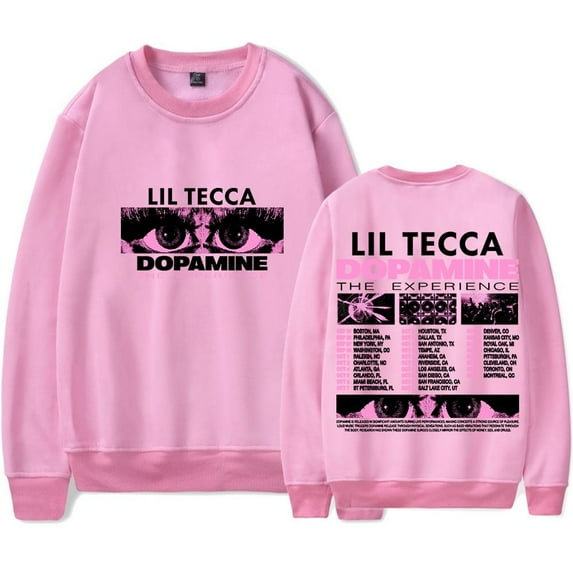 2025 Lil Tecca The Dopamine Experience Tour Merch Unisex Oversized Soft ...