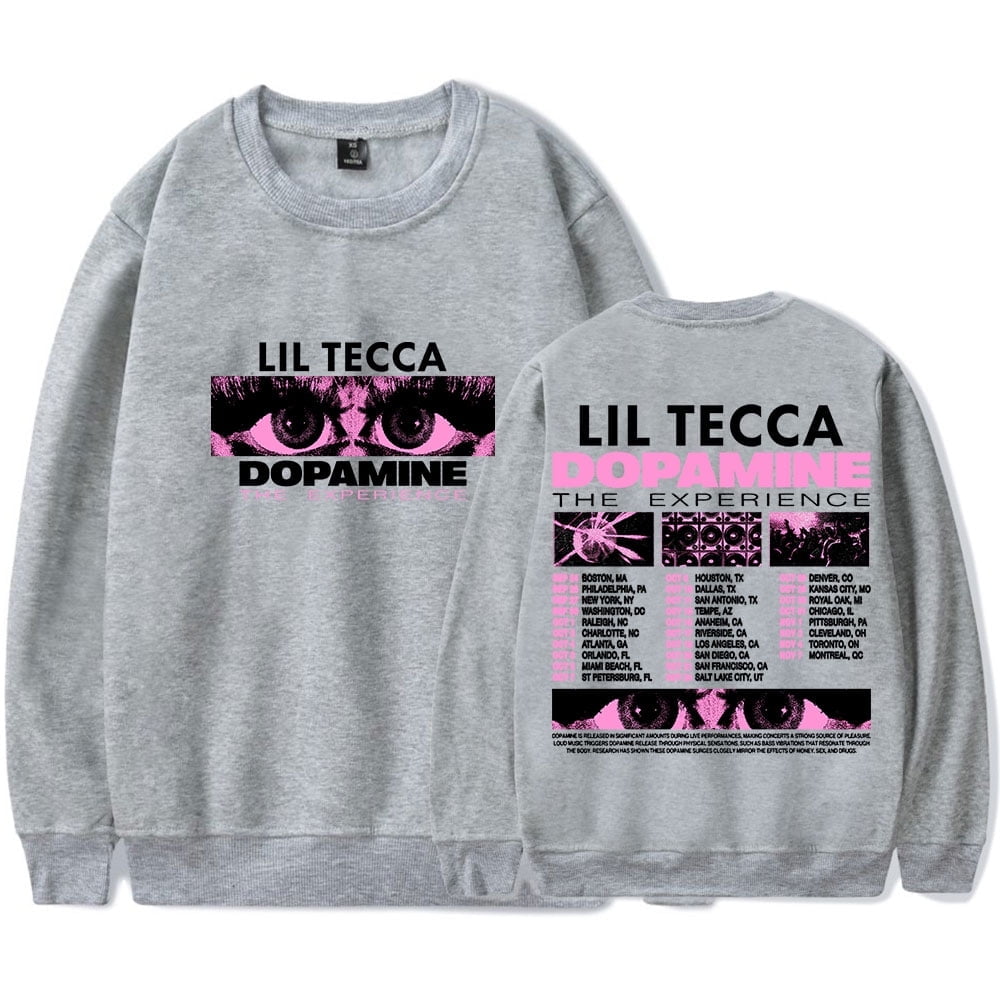 2025 Lil Tecca The Dopamine Experience Tour Merch Unisex Oversized Soft ...