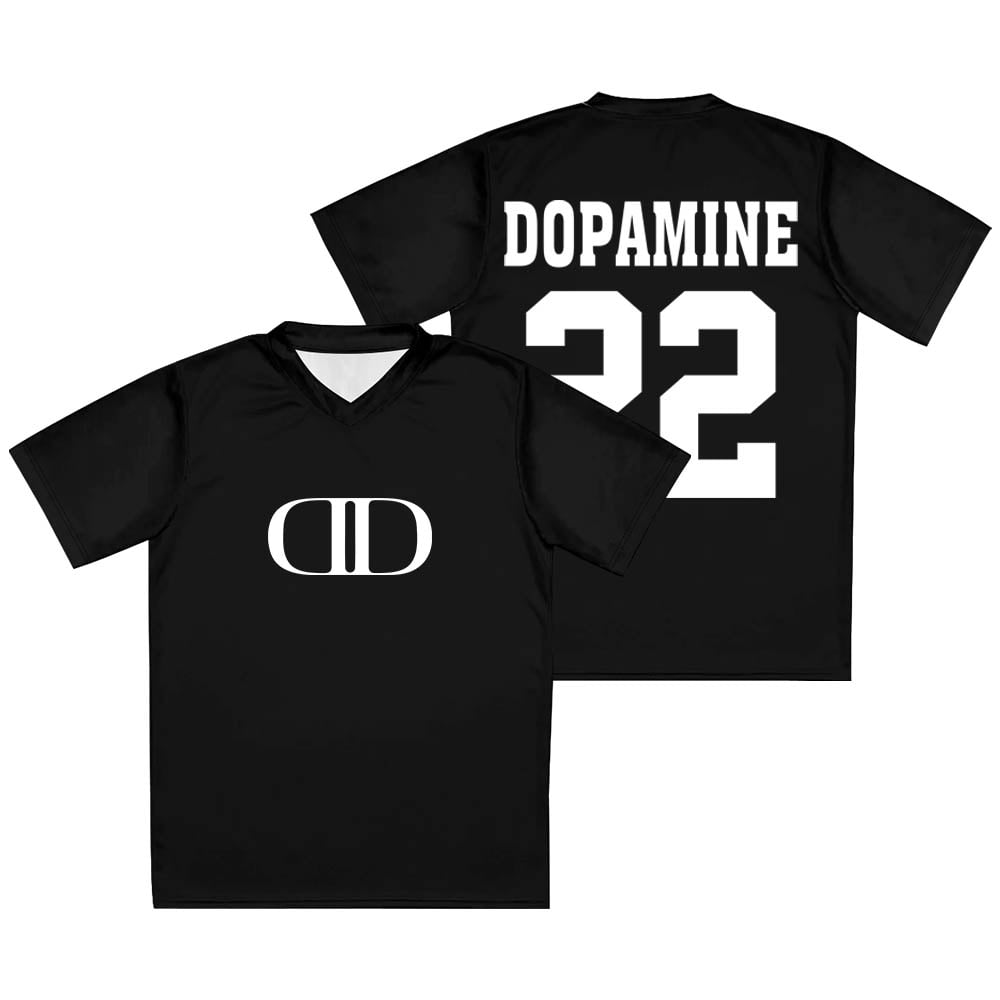 2025 Lil Tecca Dopamine World Tour Merch Unisex Soft V-Neck Short ...