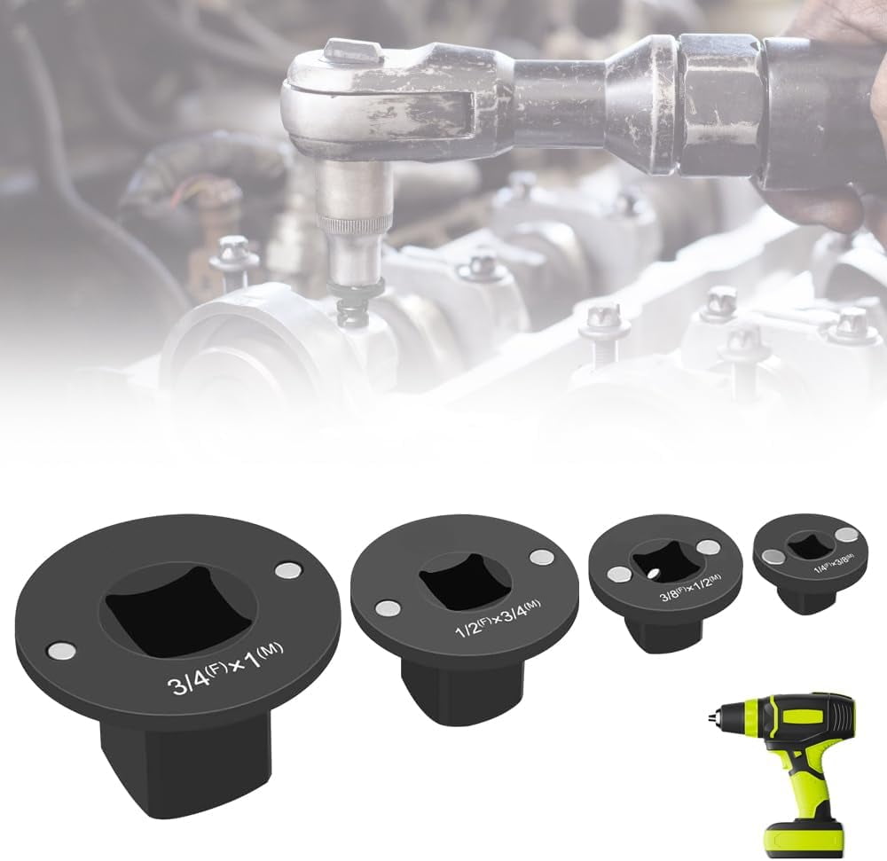2025 Low Profile Impact Socket Adapter Set, Drive Ratchet Adapter Set ...