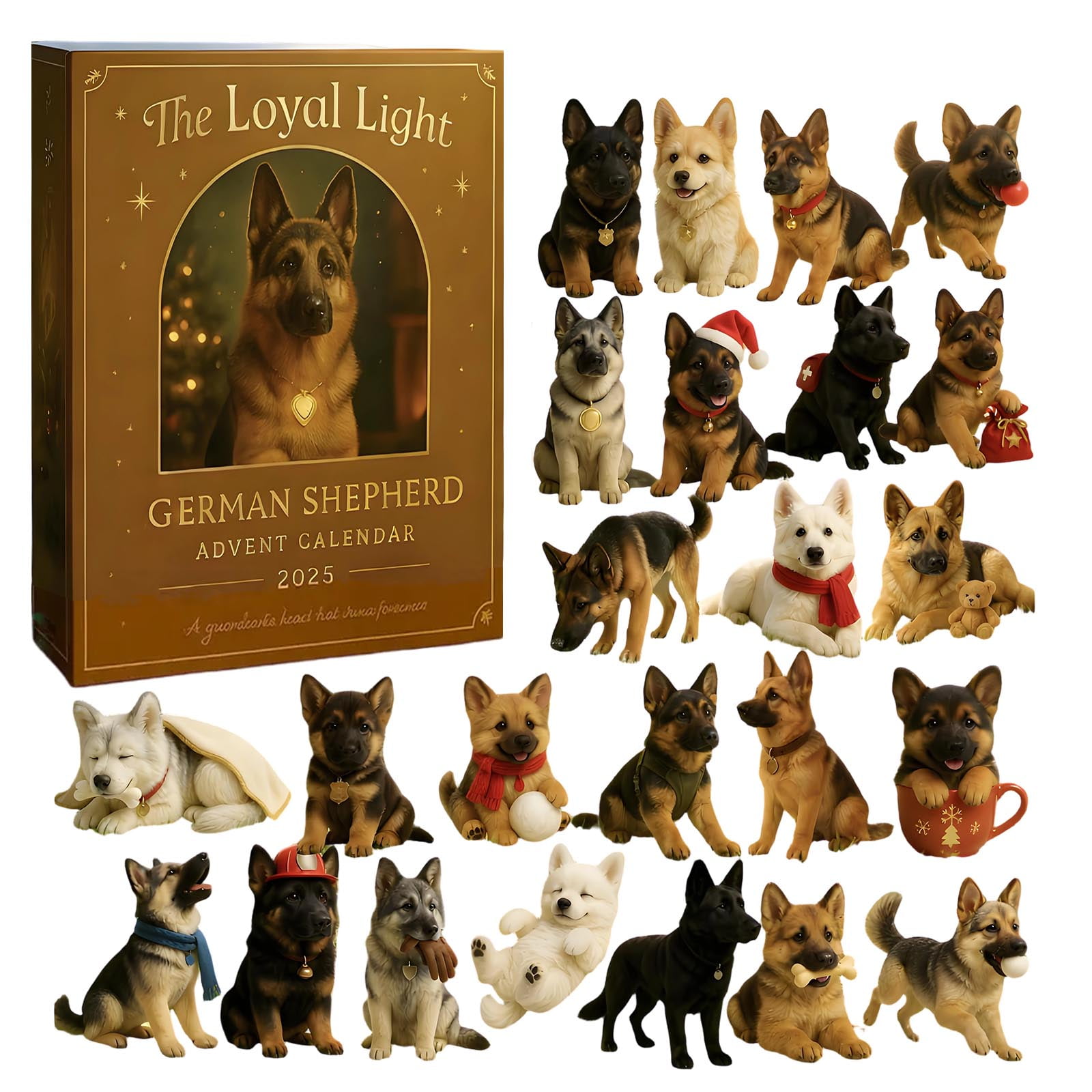 2025 The Loyal Light Advent Calendar, 24 Days Advent Calendar with ...