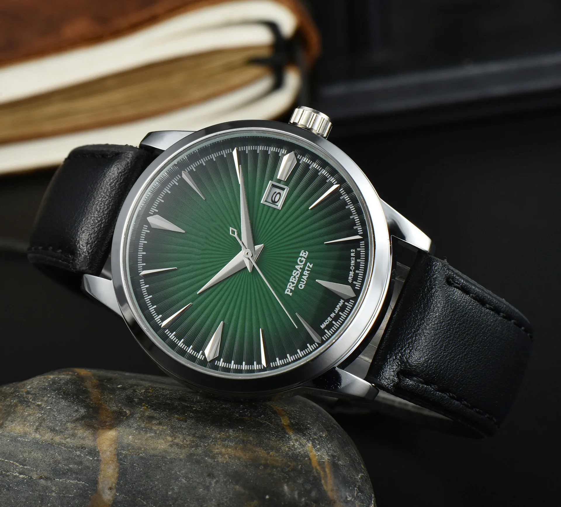 2025 Luxury Brand New Fashion Mens Watches Waterproof Leather Strap ...