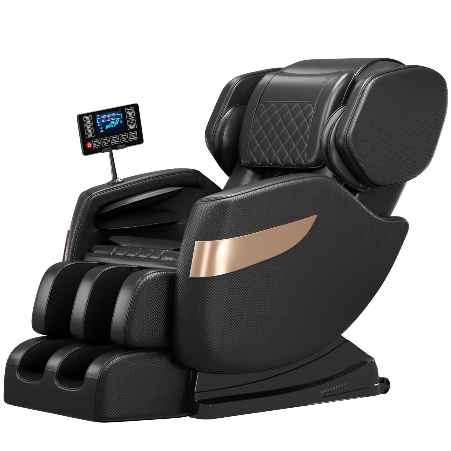 Full Body Shiatsu Massage Chair with Zero Gravity, Heat Therapy, Air ...
