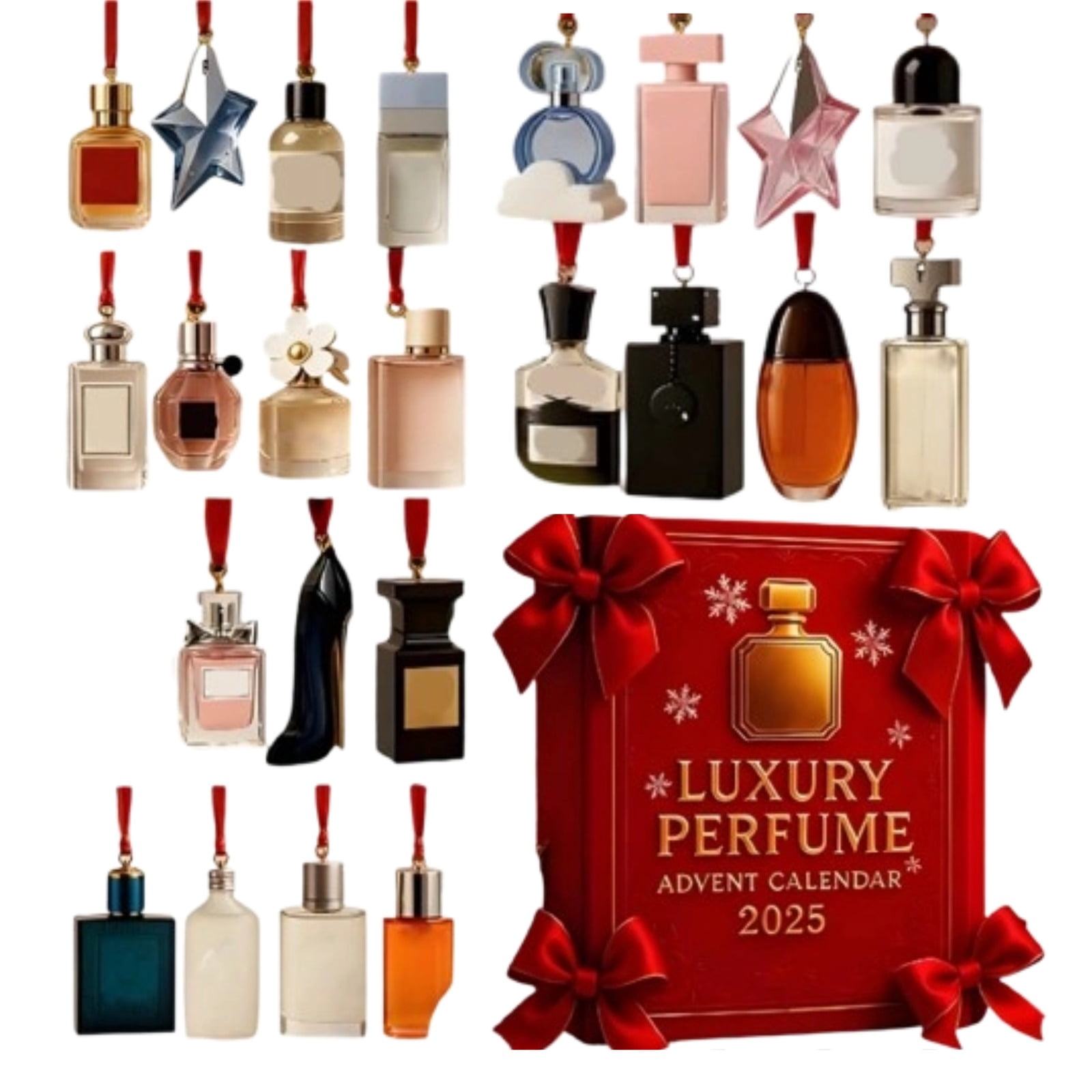 2025 Luxury Perfume Advent Calendar, Daily Perfume-Themed Surprises ...