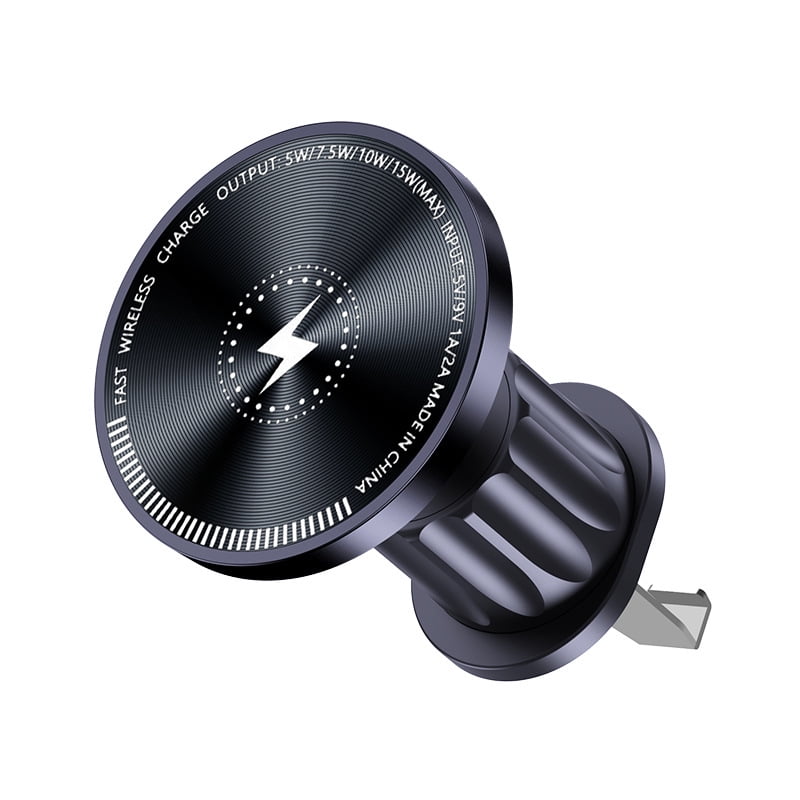 2025 MagSafe Car Wireless Charger Mount, 15W Fast Charging with LED ...
