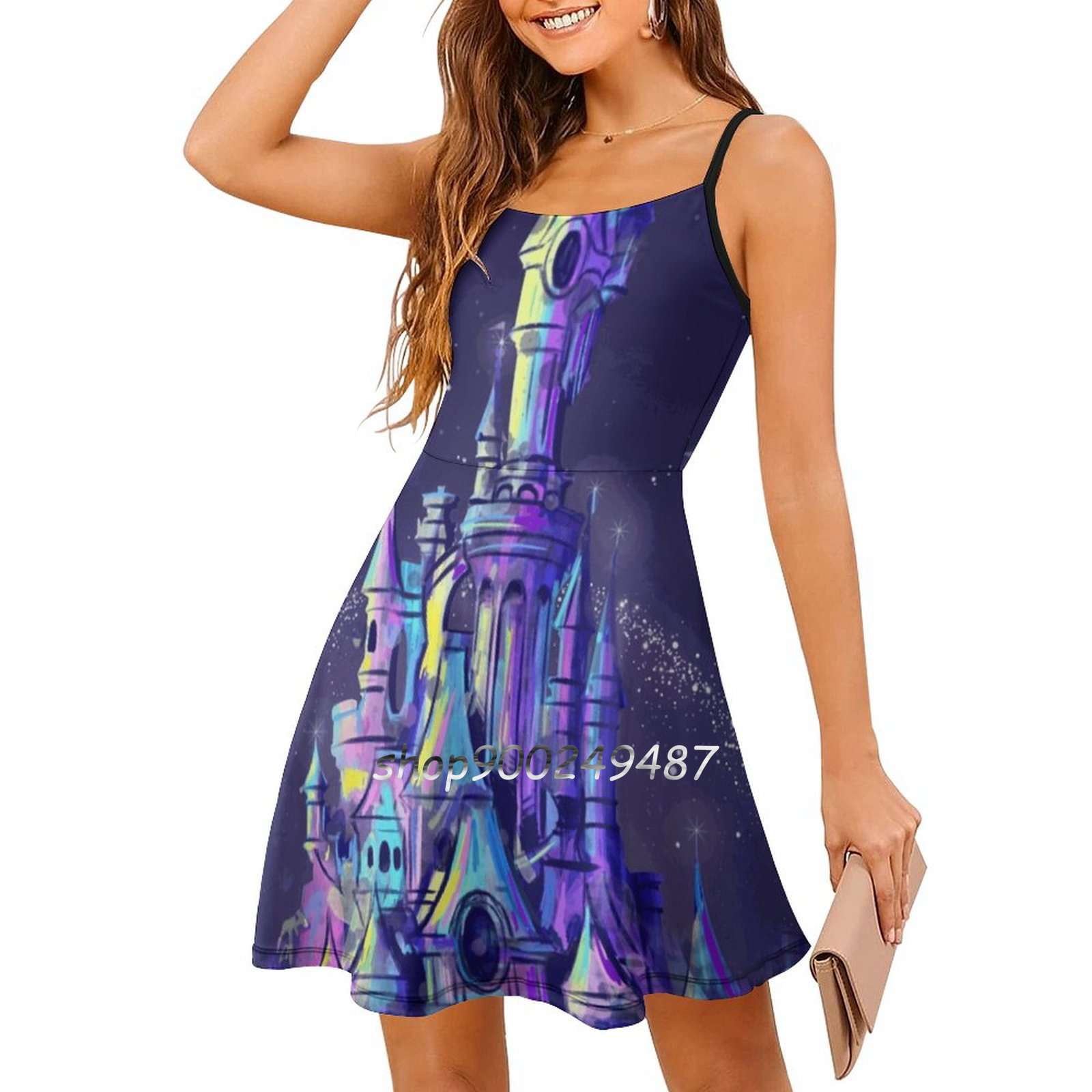 2025 Magic Princess Fairytale Castle Kingdom Evening Party Dresses Midi ...