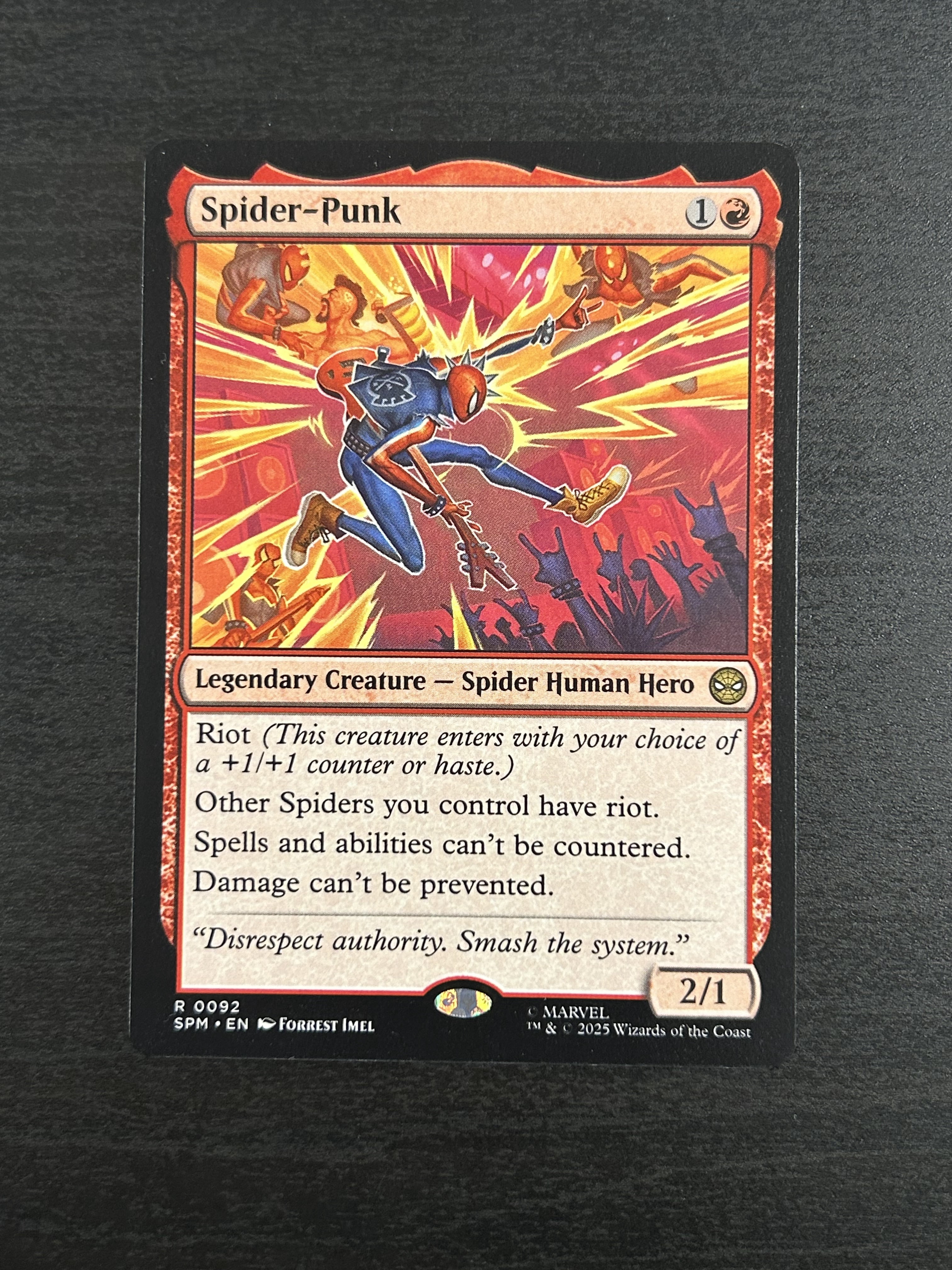 2025 Magic: The Gathering Marvel Secret Lair Spider-Punk - Walmart.com
