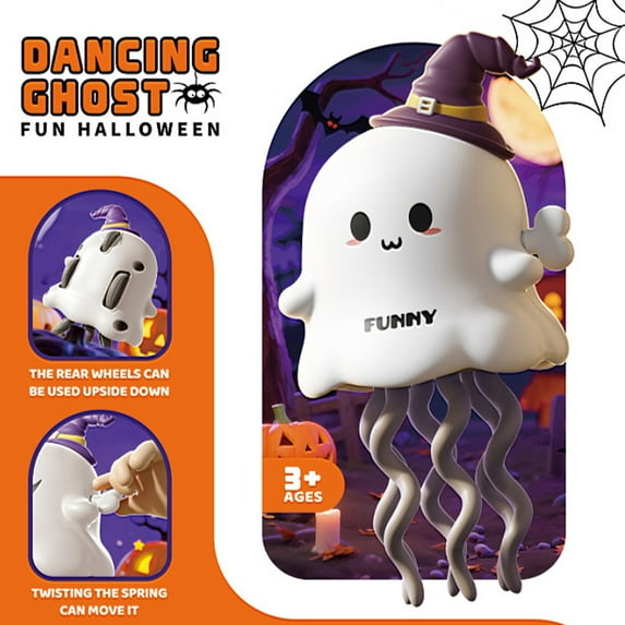2025 Magical Mini Dancing Ghost for Christmas, Creative Twisting ...
