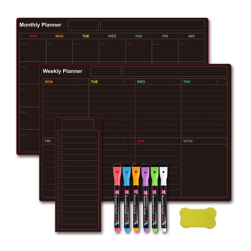 2025-Magnetic Message Boards - Calendar Whiteboard For Wall E6V4 - Walmart.com
