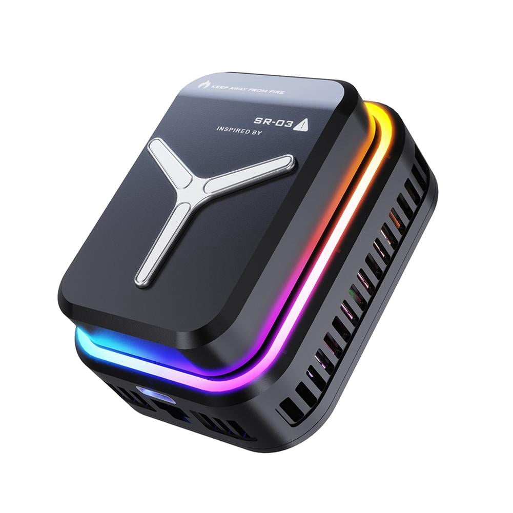 2025 Magnetic Phone Cooler with RGB Light Overclocked Semiconductor ...