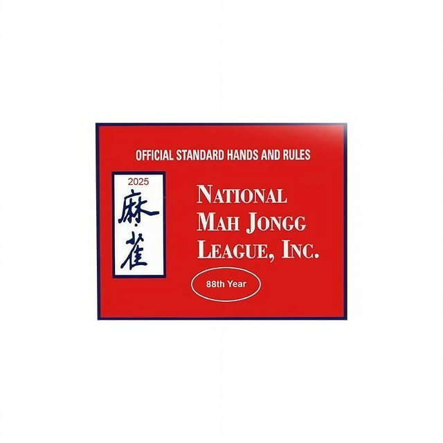 2025 Mah jongg Cards,Large Print,1 Piece, National Mahjongg Cards ...