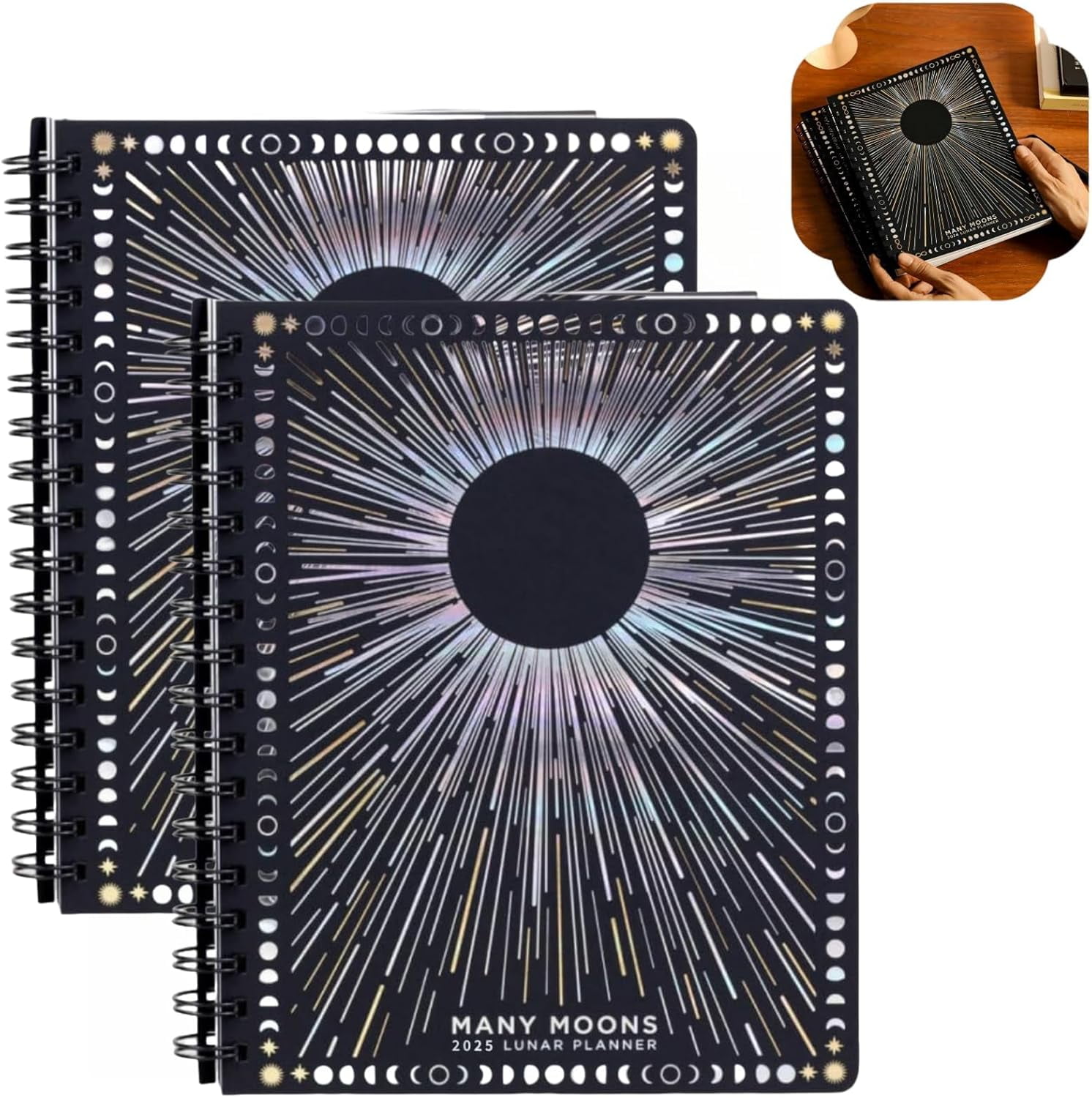 2025 Many Moons Lunar Planner,Magical Lunar Planner, Lunar Planner 2025 ...