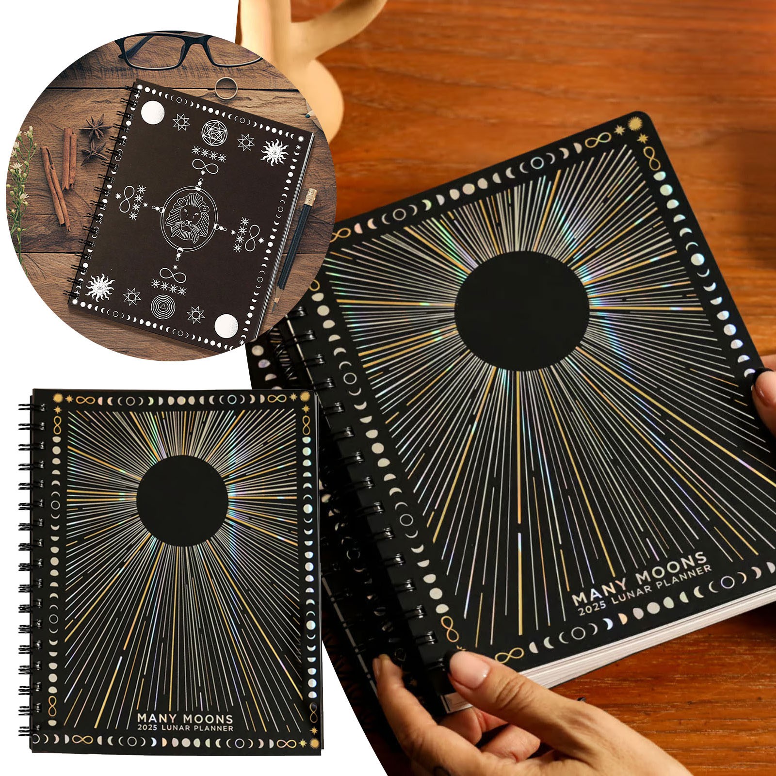 2025 Many Planner 7 X 9 In Spiral Notebook Planner For Magical Planner ...