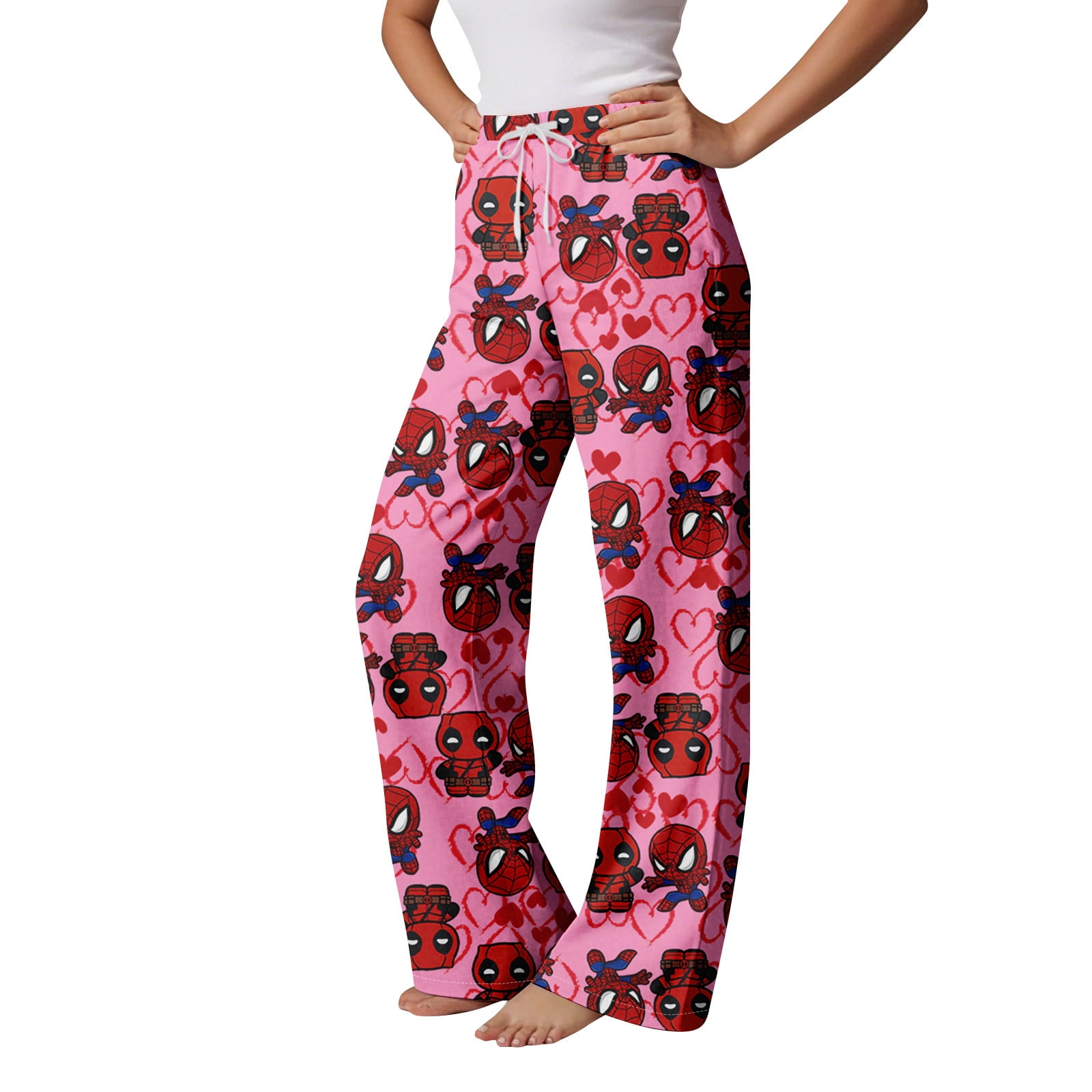 2025 Womens Pajama PJ Pants Lounge Bottoms Pajamas for Women Anime PJS ...