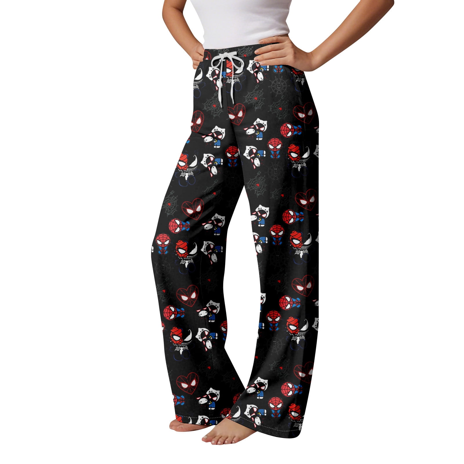 2025 Womens Pajama PJ Pants Lounge Bottoms Pajamas for Women Anime PJS ...