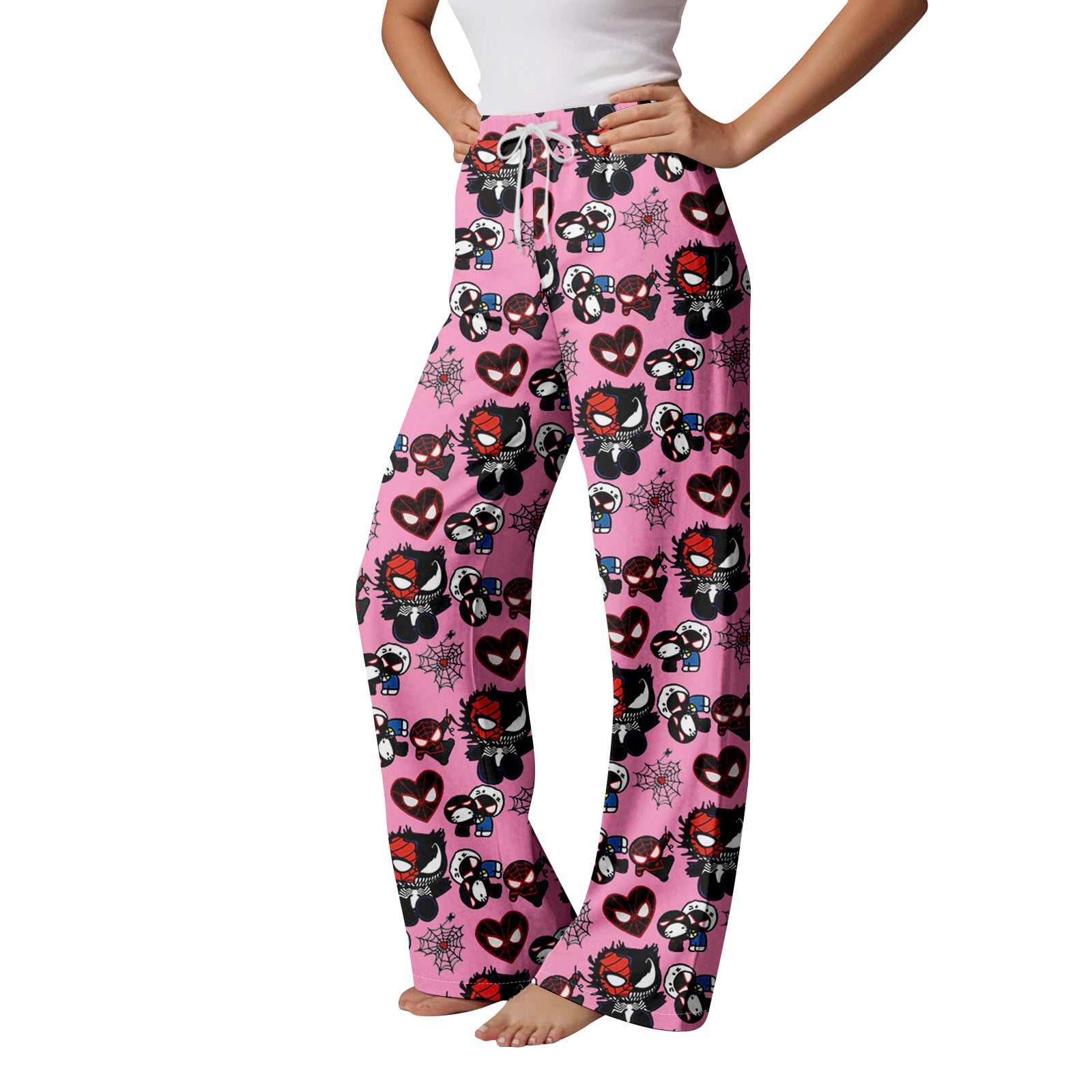 2025 Womens Pajama PJ Pants Lounge Bottoms Pajamas for Women Anime PJS ...