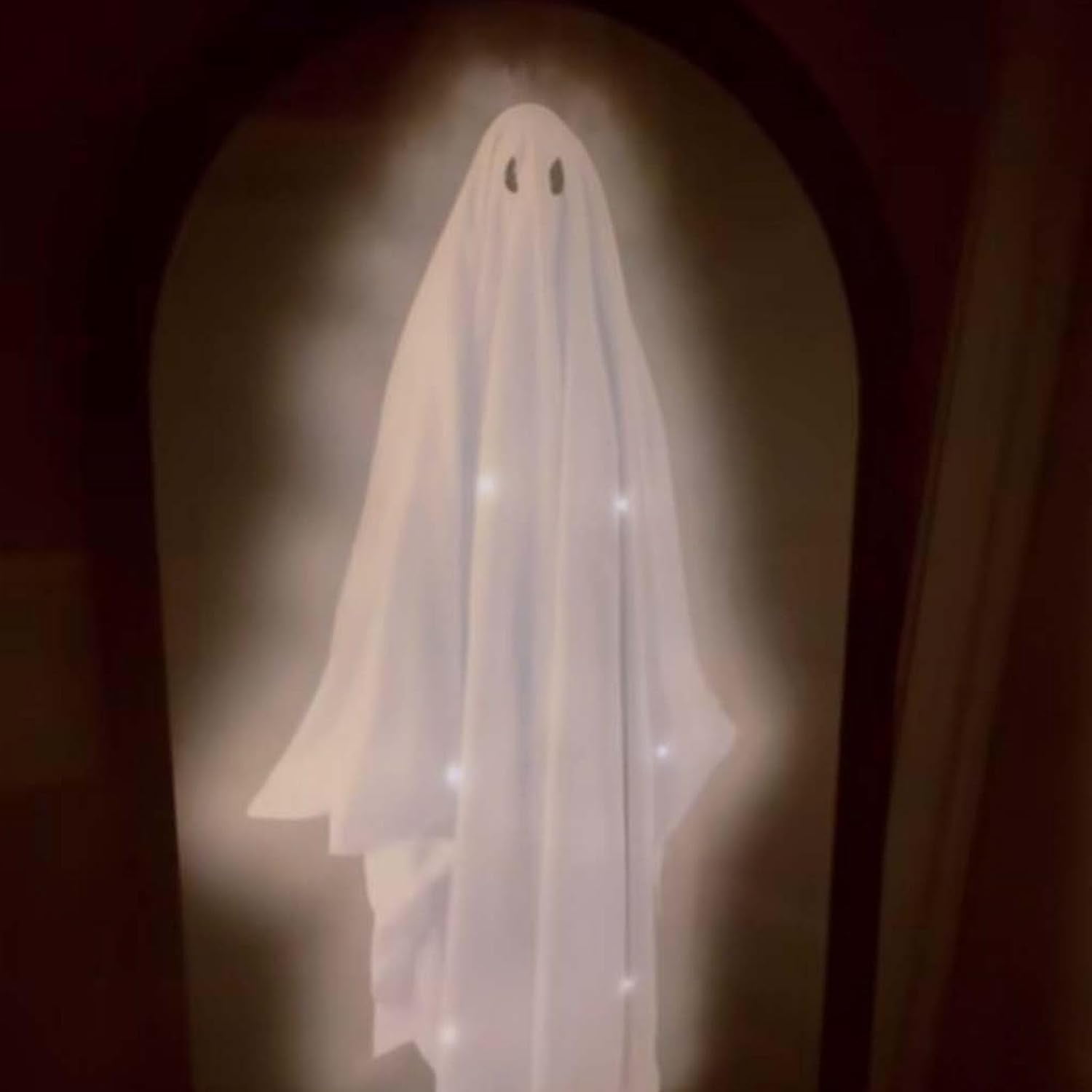 2025 Martha Stewart Ghost Mirror with Creepy Eyes Ghost for Halloweens ...