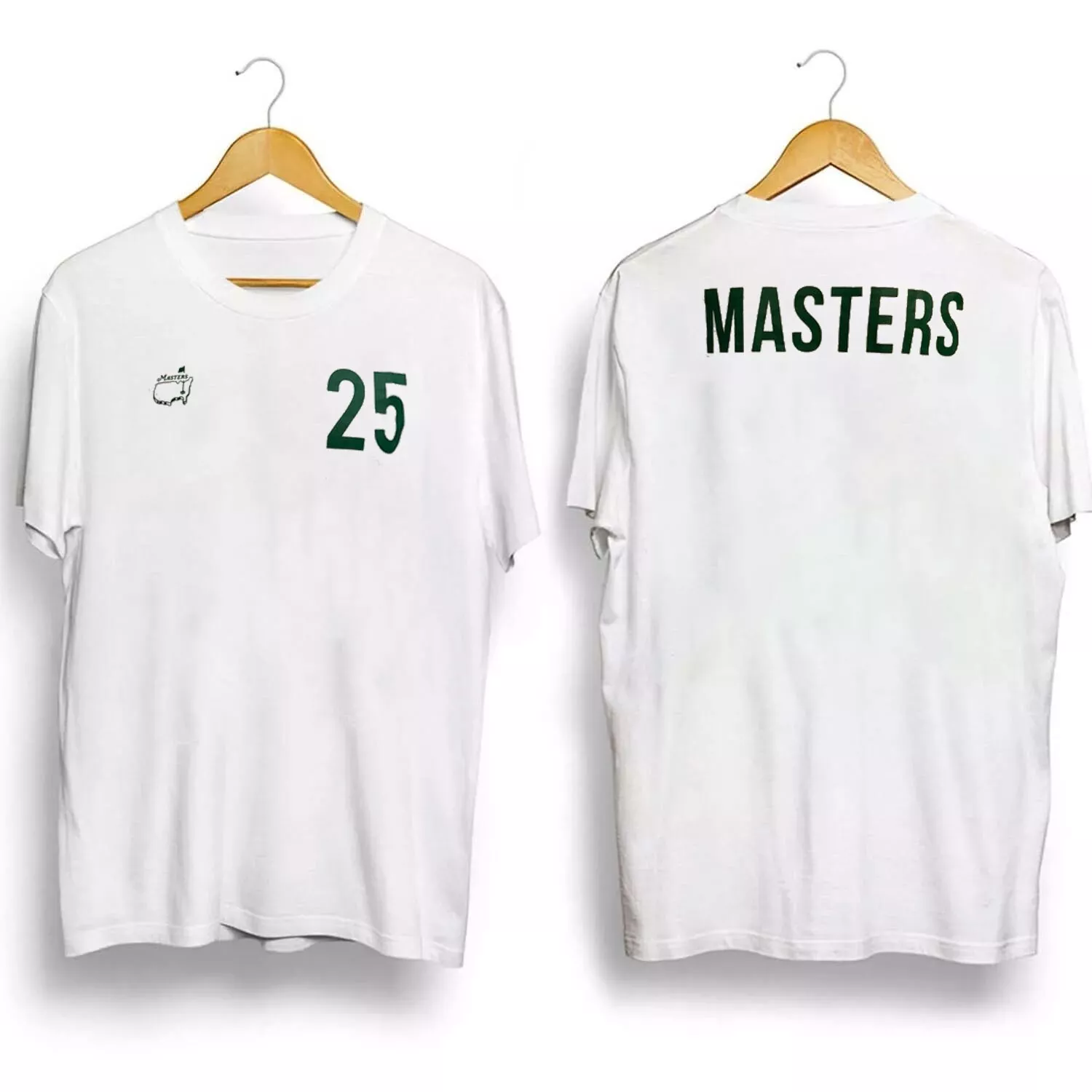 2025 Masters Caddie White T-Shirt Golf Fans All Size Reprinted ...