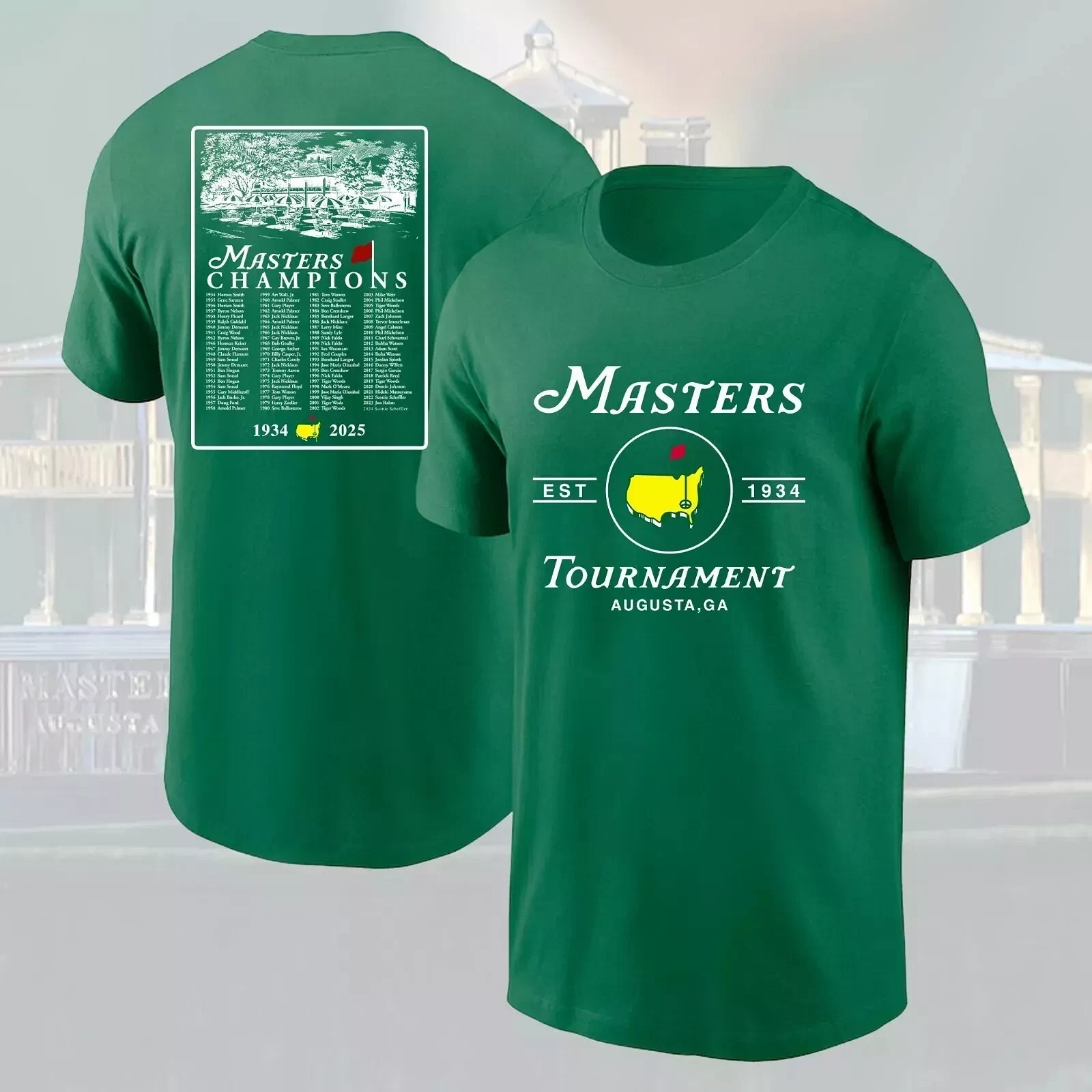 2025 Masters Golf Tournament Augusta National, The Masters Golf Green T ...